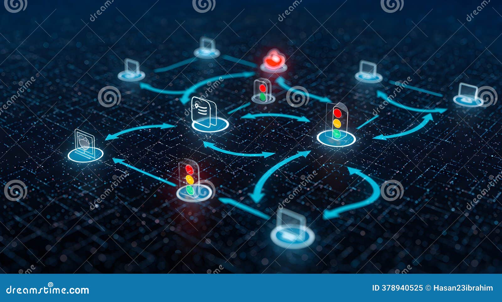 Document Flow Outline Icons Collection. Document, Flow, Management ...