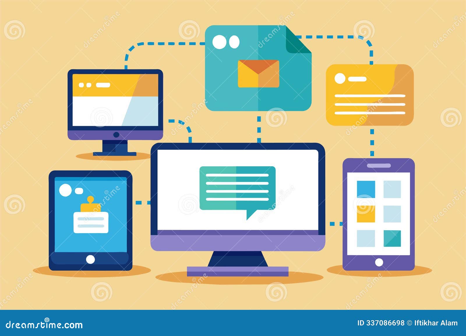 This Illustration Shows How To Transfer Files from a Computer To a ...