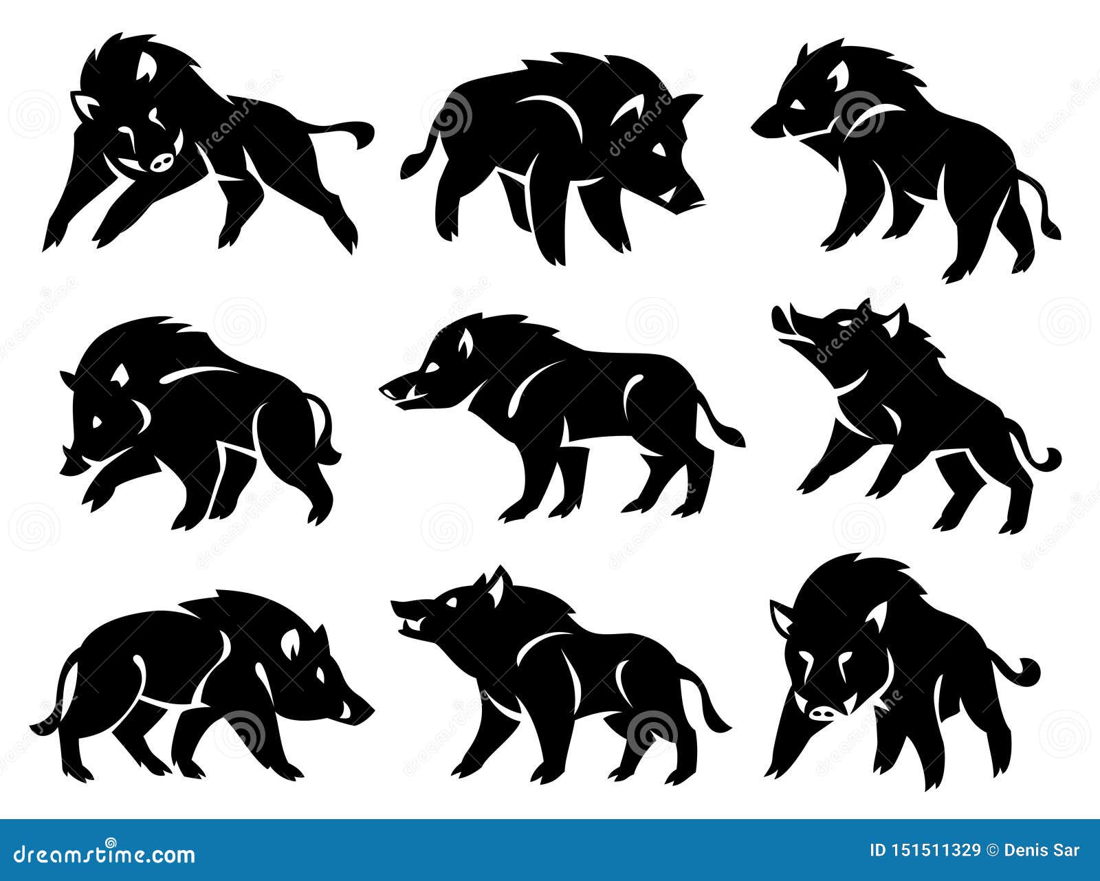 Boar Silhouette