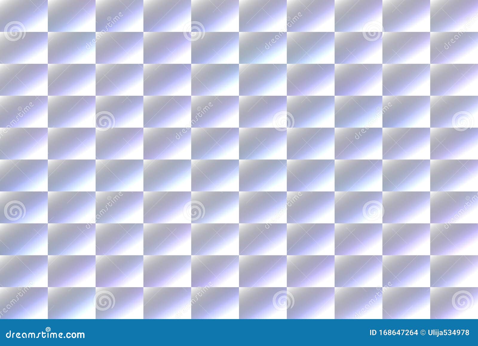 Illustration with Silver Squares. Stock Illustration - Illustration of ...