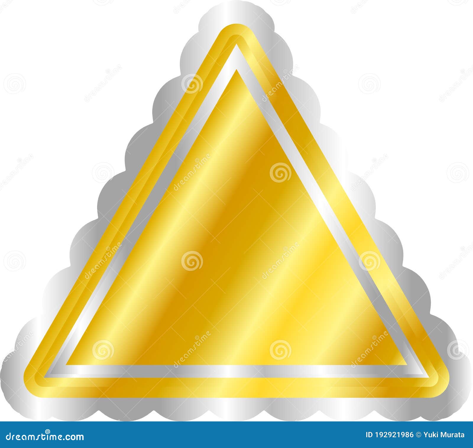 Colorful Gradation Simple Emblem Mark Stock Vector - Illustration of ...