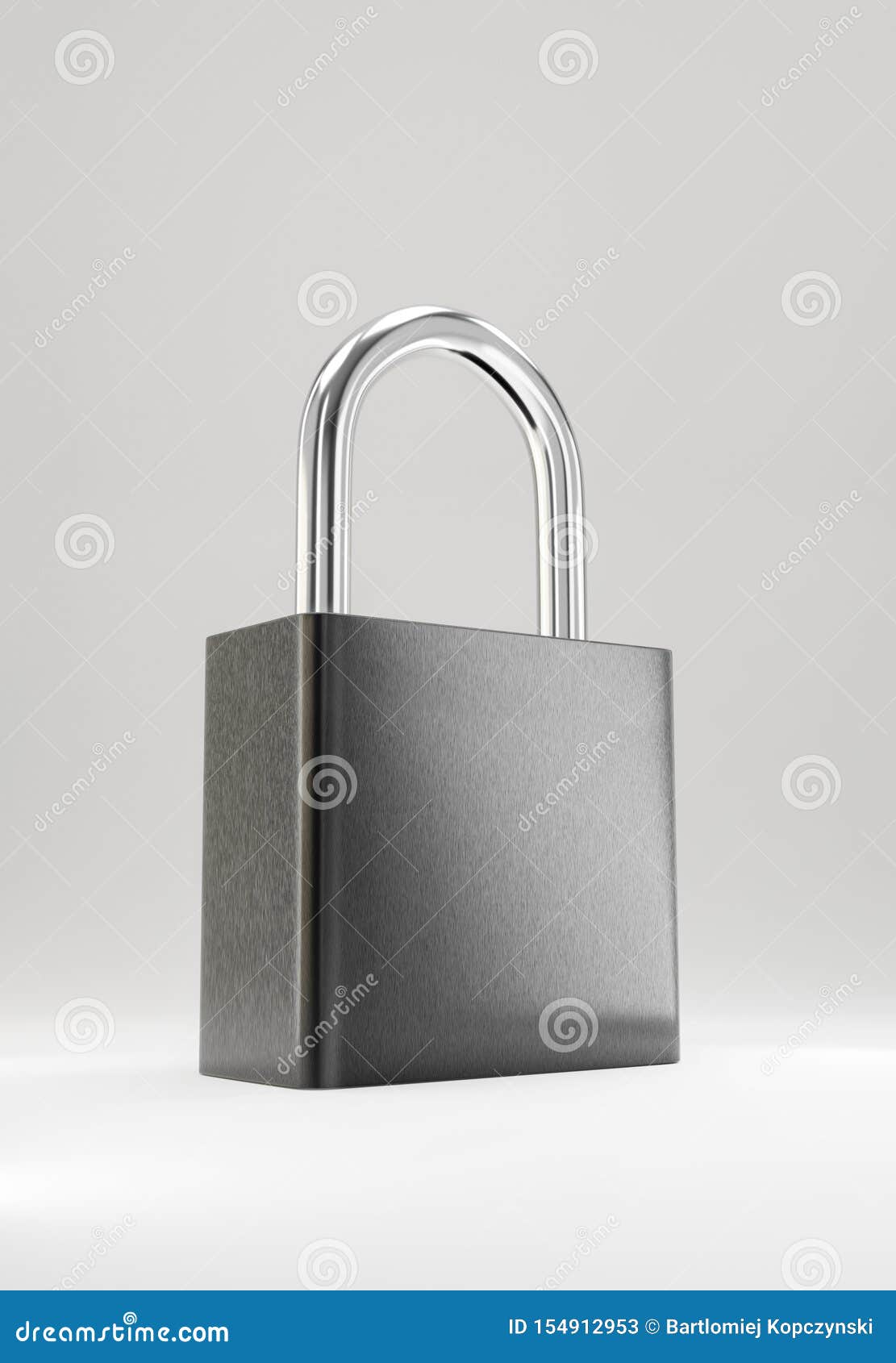 Illustration of Simple Steel Padlock Stock Illustration - Illustration ...