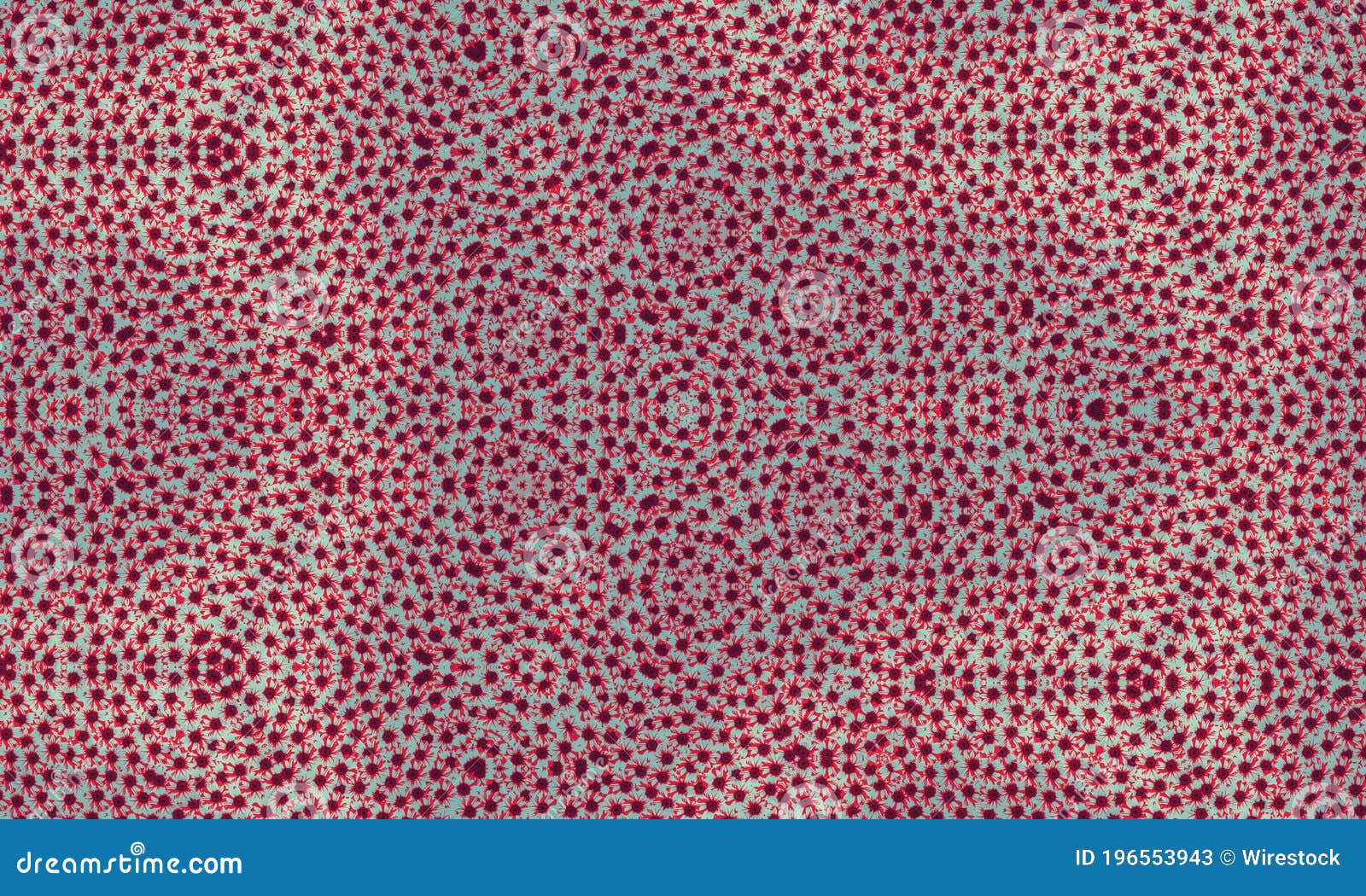 Illustration of Small Red Patterns Repeated on a Plain Background Stock ...