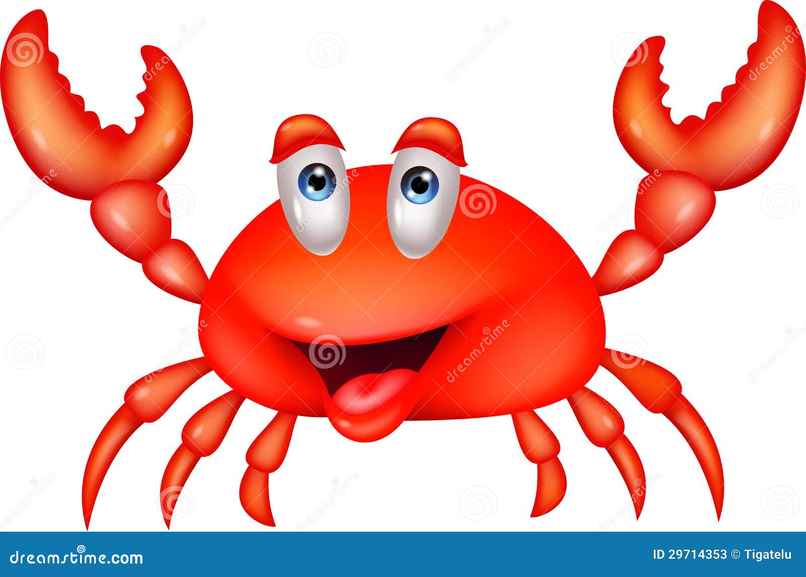 Smiling Crab Cartoon Stock Illustrations – 909 Smiling Crab Cartoon ...