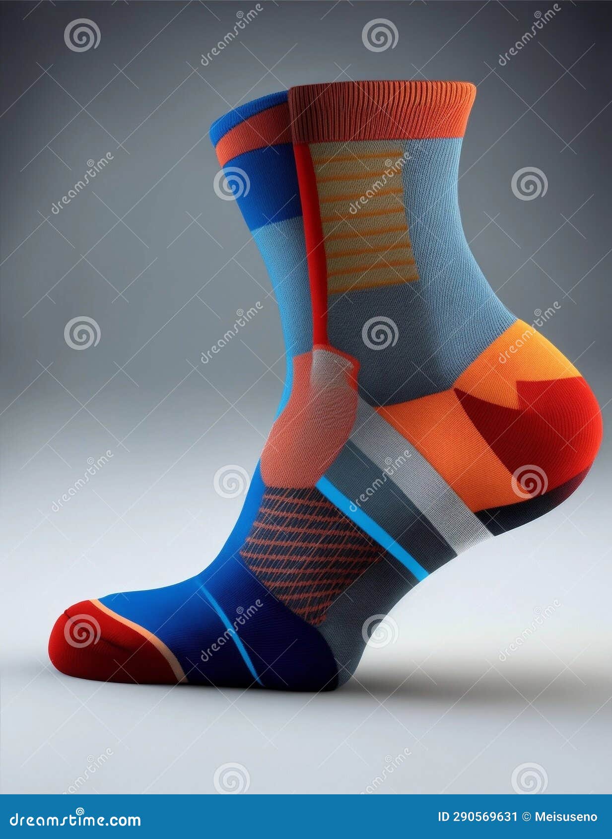 Illustration sock diagram stock illustration. Illustration of apparel ...