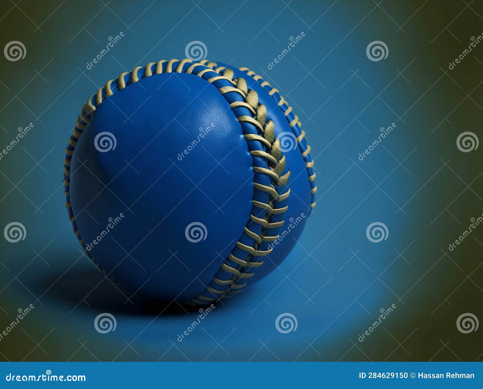 Illustration of Softball Ball in Action on Field Ai Generated Stock ...