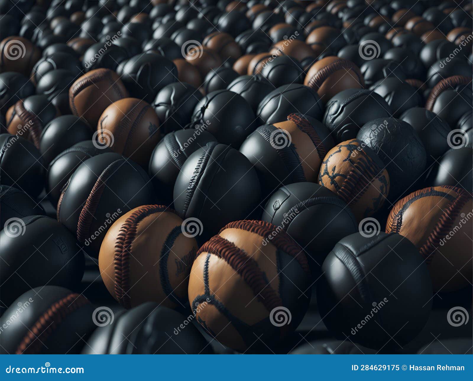 Illustration of Softball Ball in Action on Field Ai Generated Stock ...