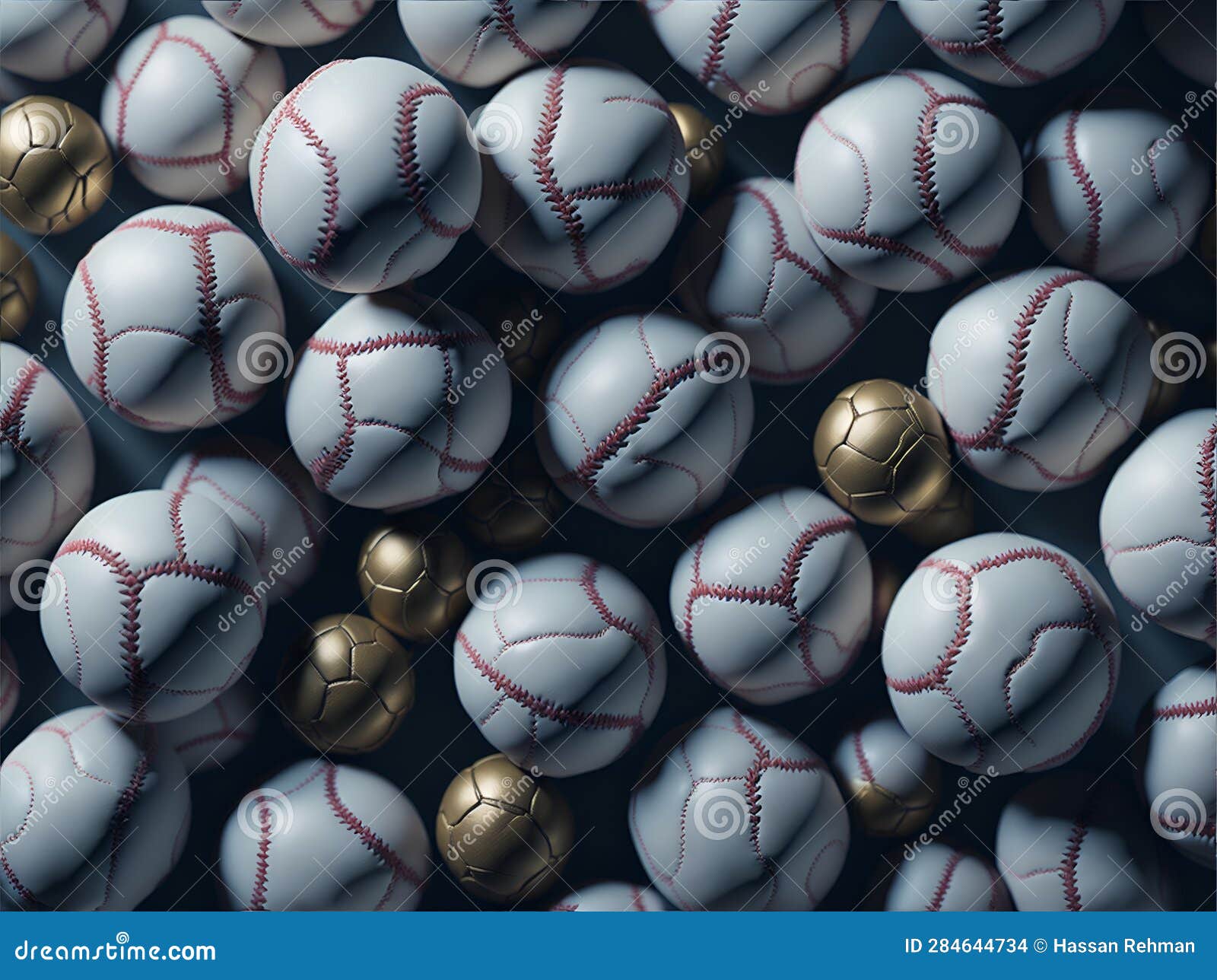 Illustration of Softball Ball in Action on Field Ai Generated Stock ...