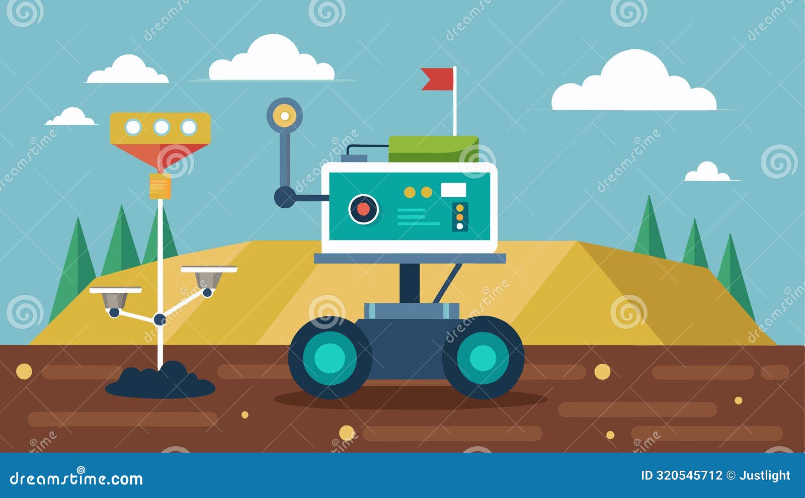 Soil Sampling Isolated Cartoon Vector Illustrations. | CartoonDealer ...