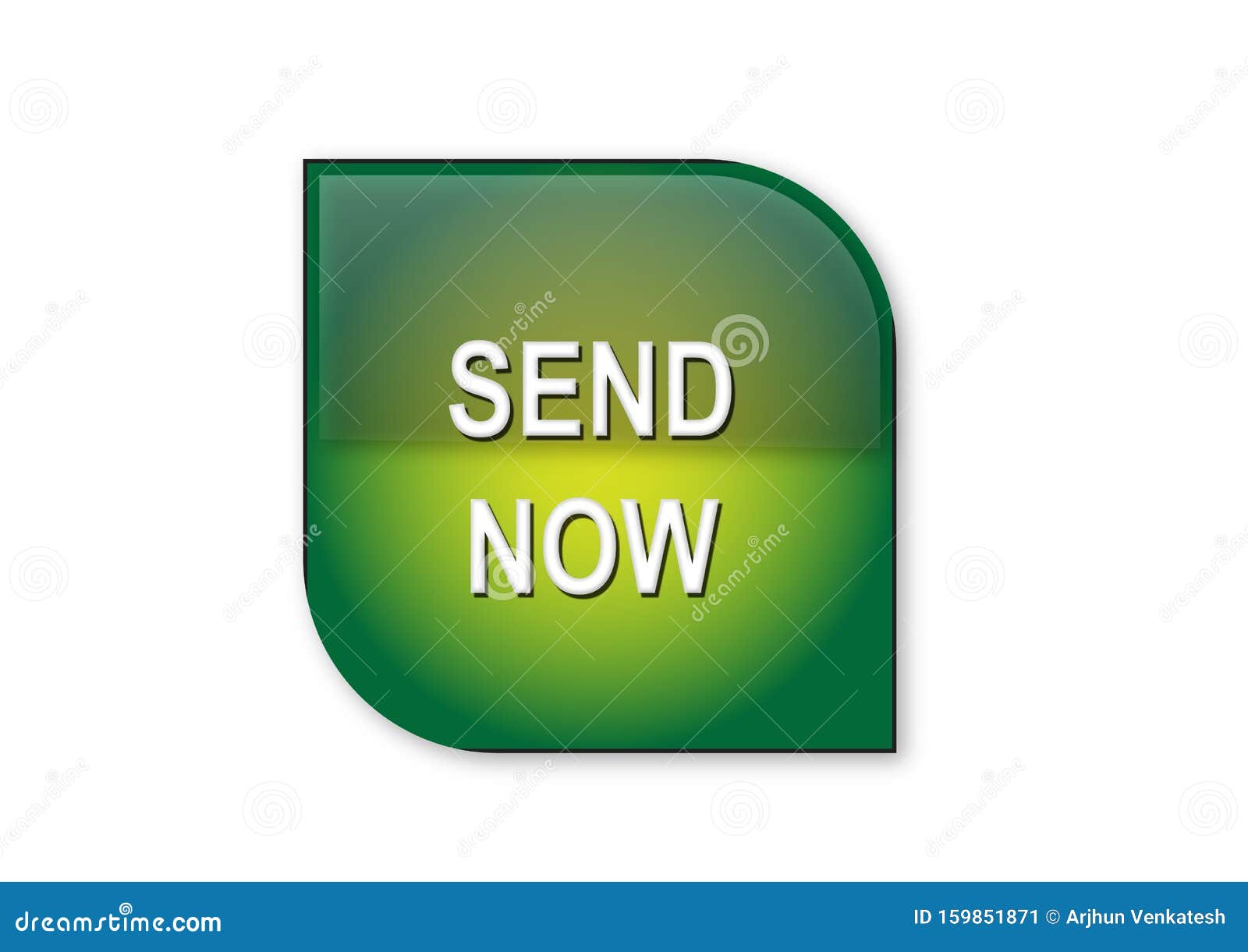 Illustration of Solution Send Now Icon with Colourful Design Stock ...