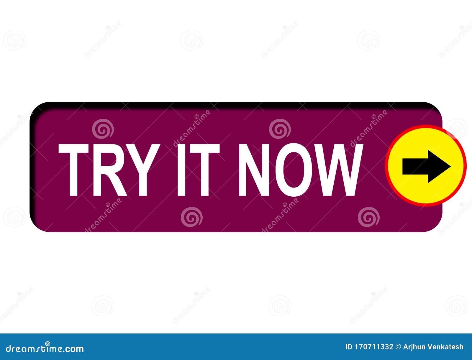 Illustration of Solution Try it Now Symbol with Colourful Design Stock ...