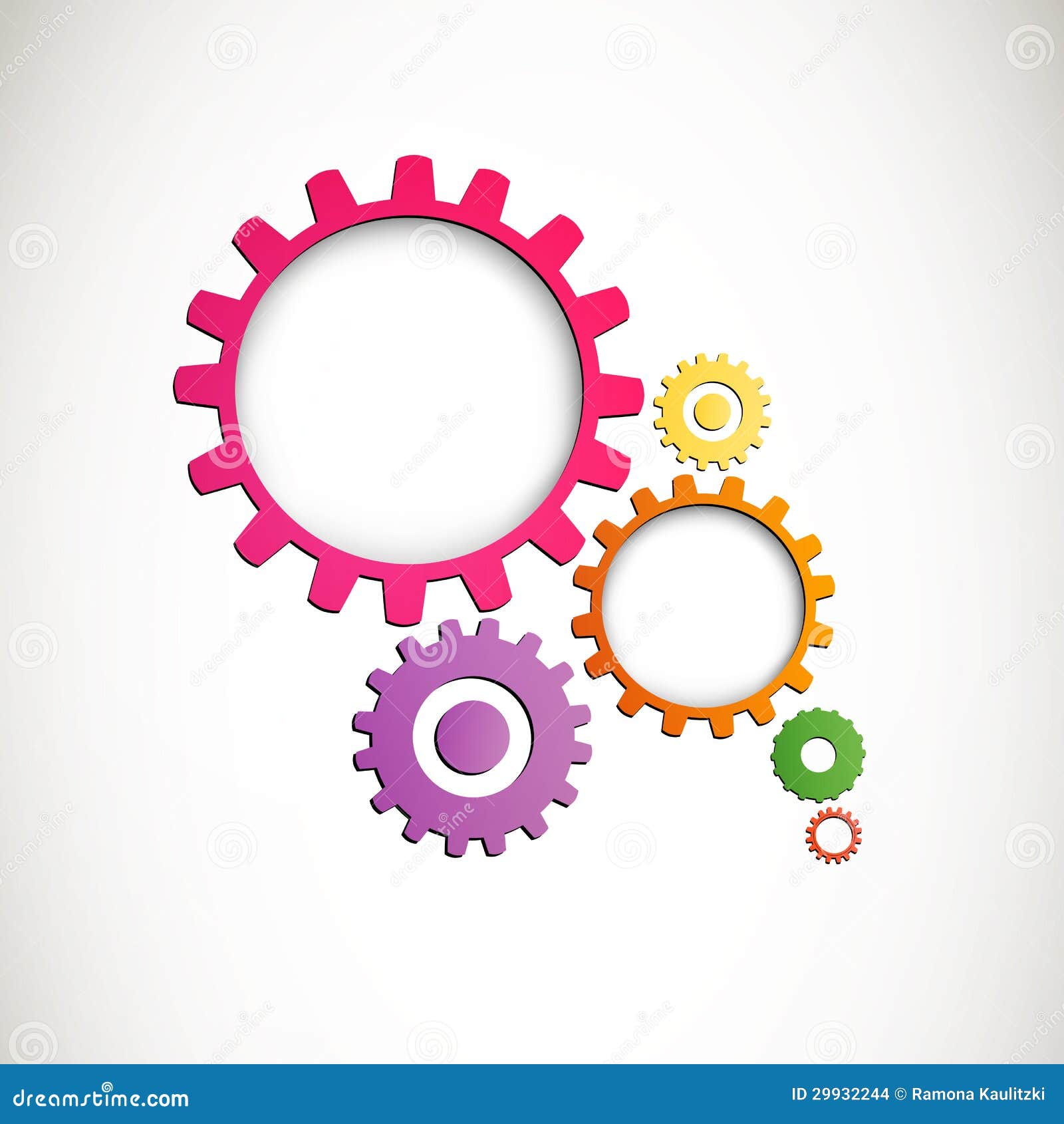 Cog wheels stock illustration. Illustration of mechanism - 29932244