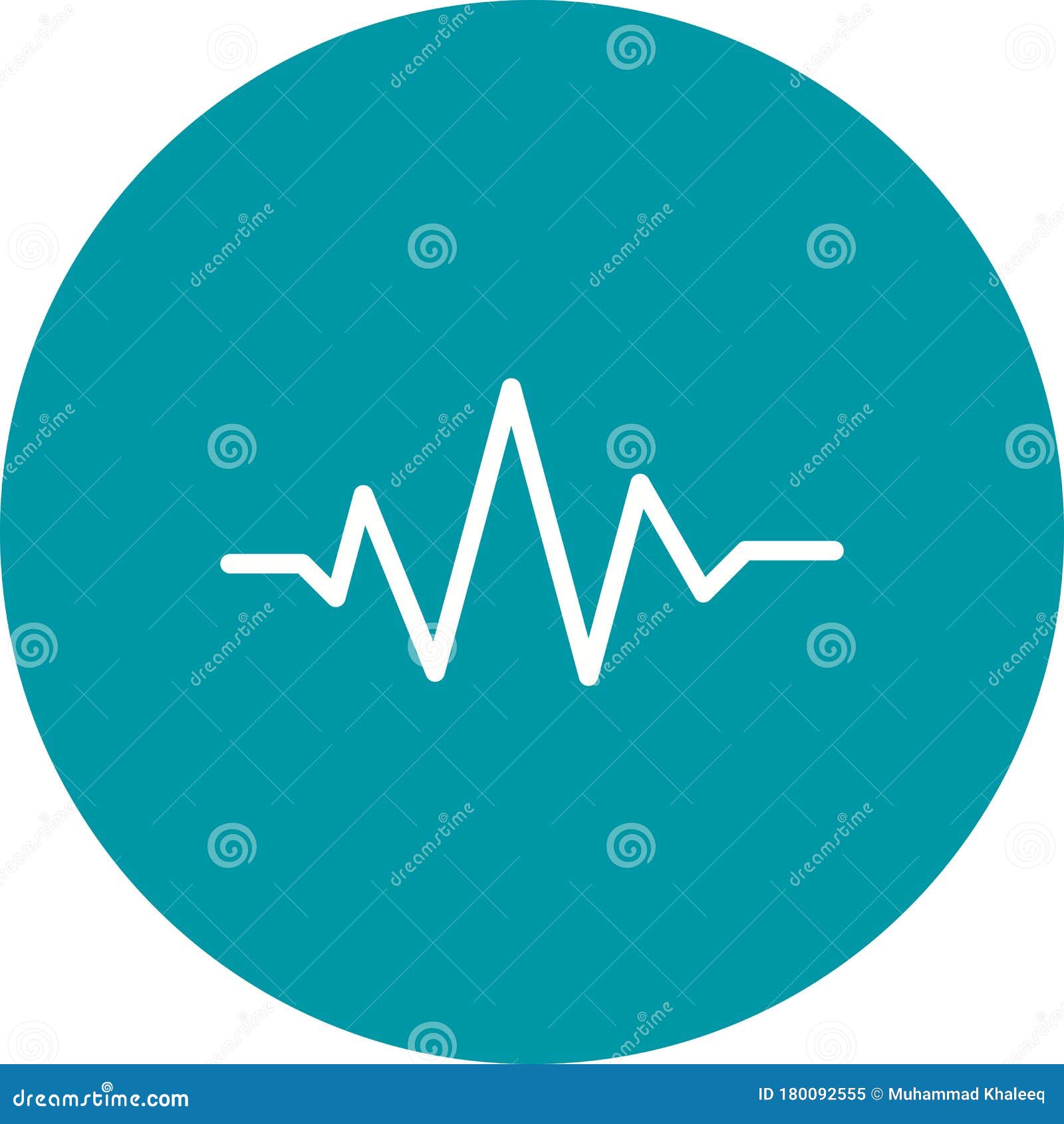 Illustration Sound Beats Icon Stock Illustration - Illustration of ...
