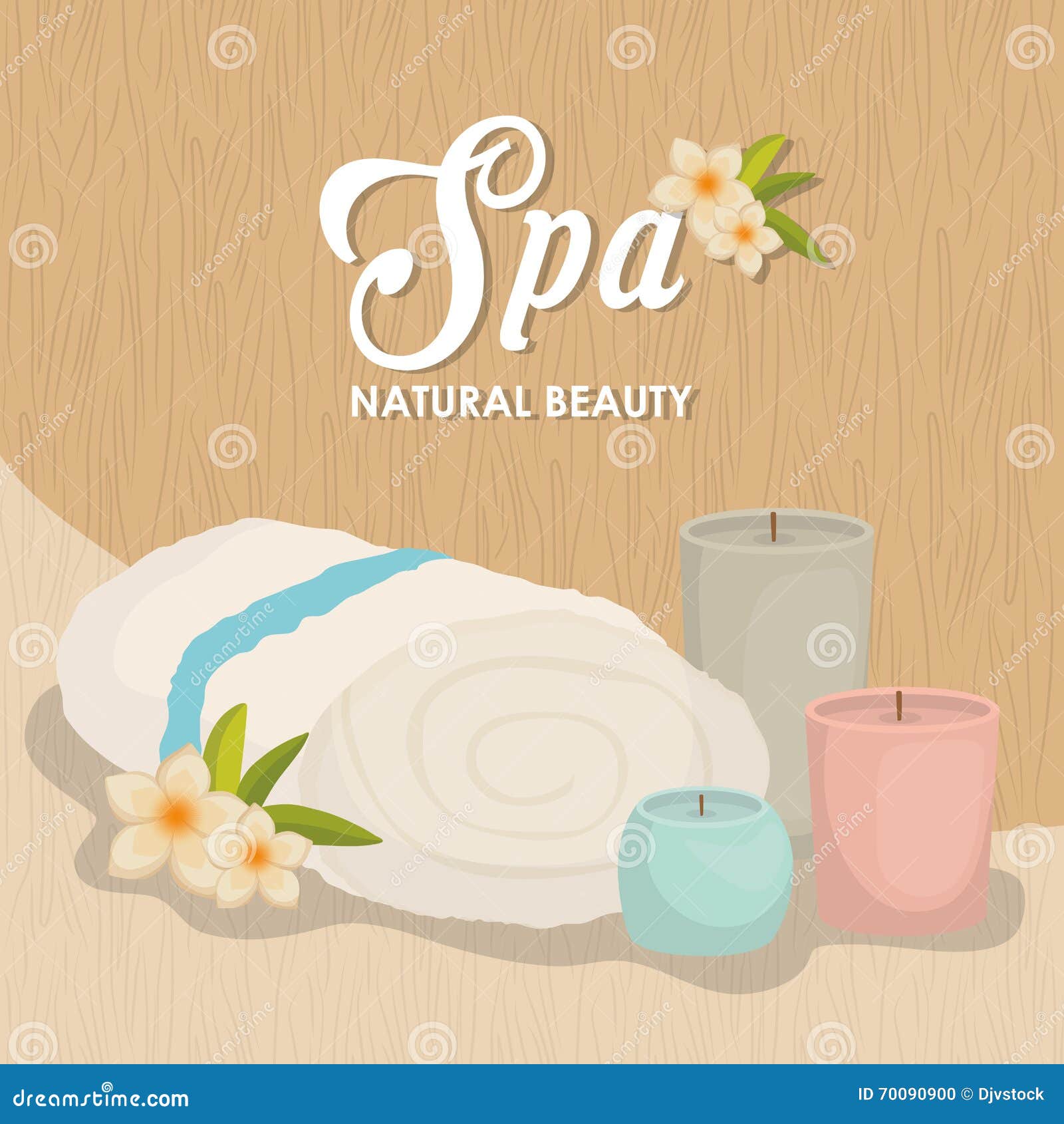 Illustration of Spa Center, Vector Design Stock Vector - Illustration ...