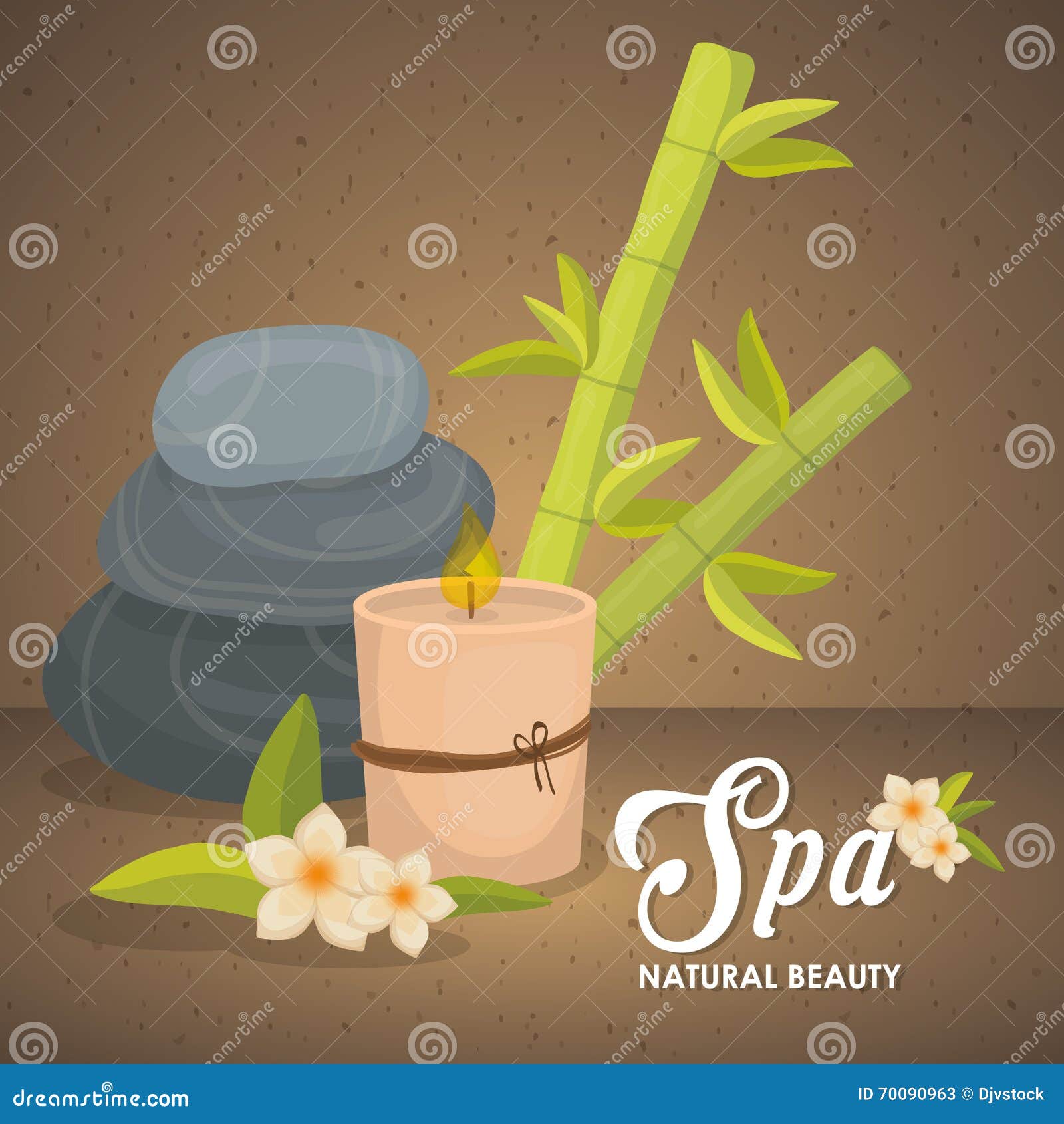 Illustration of Spa Center, Vector Design Stock Vector - Illustration ...
