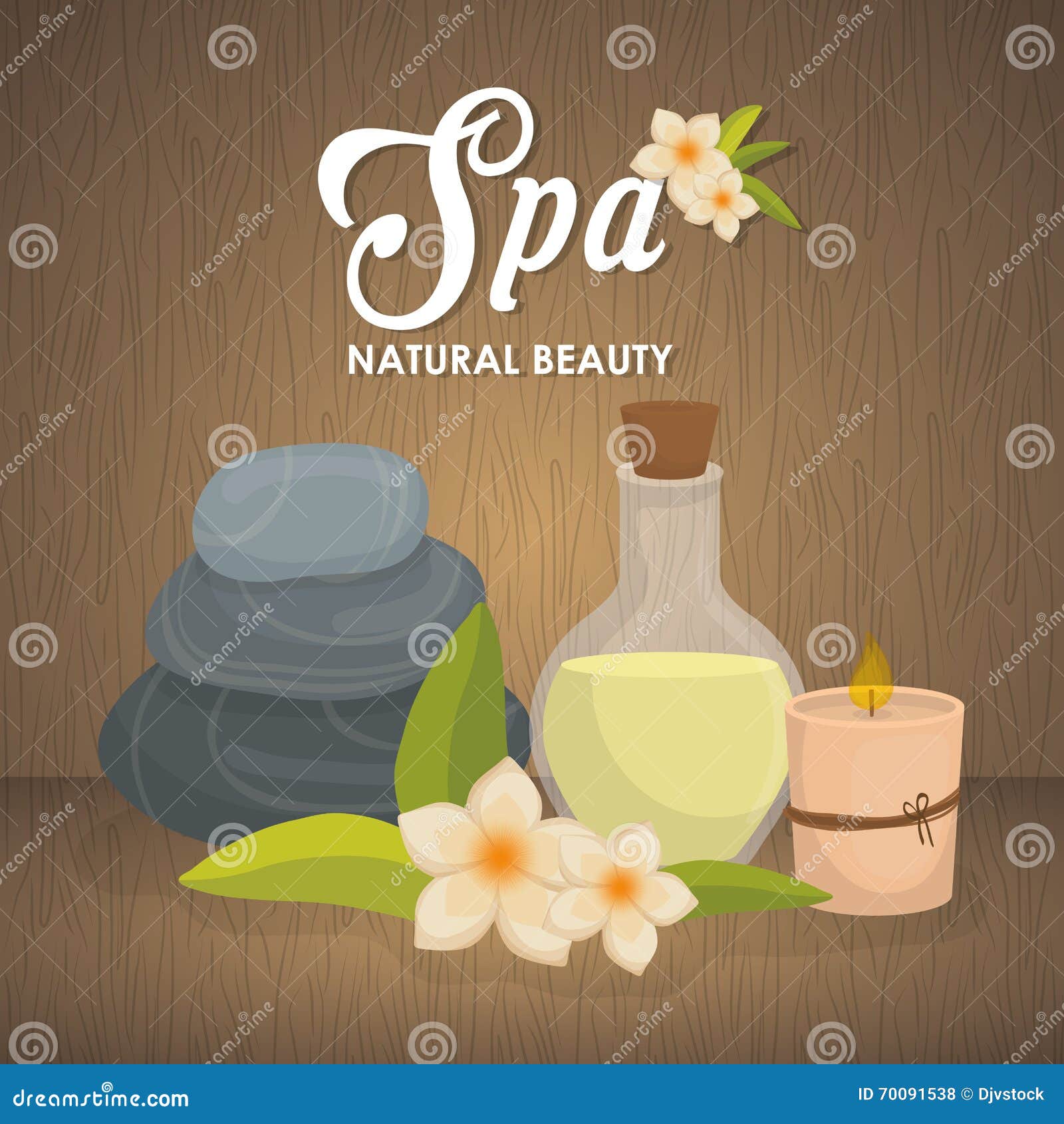 Illustration of Spa Center, Vector Design Stock Vector - Illustration ...