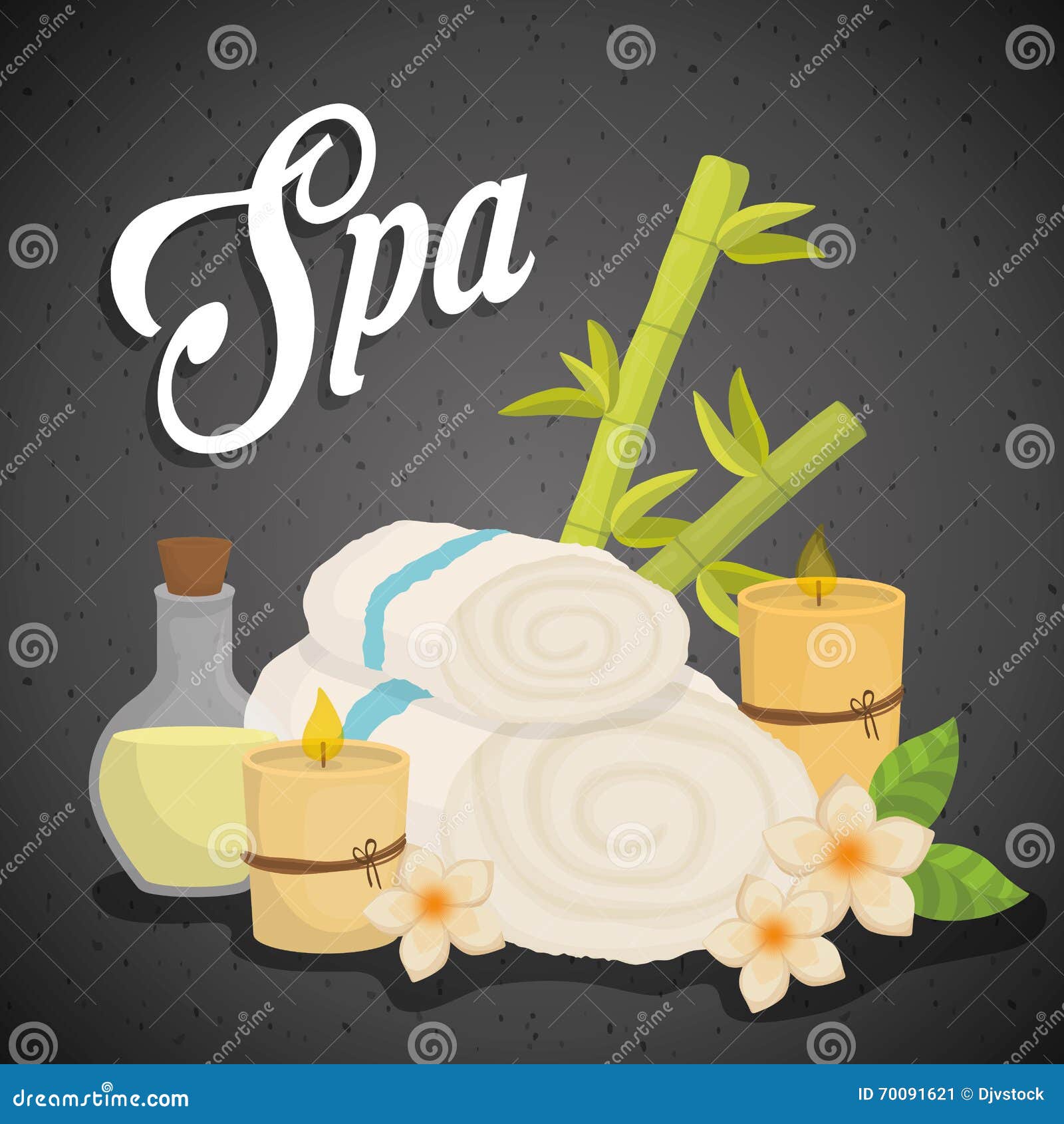Illustration of Spa Center, Vector Design Stock Vector - Illustration ...