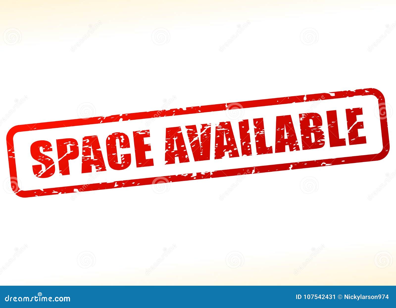 Space Available Text Buffered Stock Vector - Illustration of indisposed ...