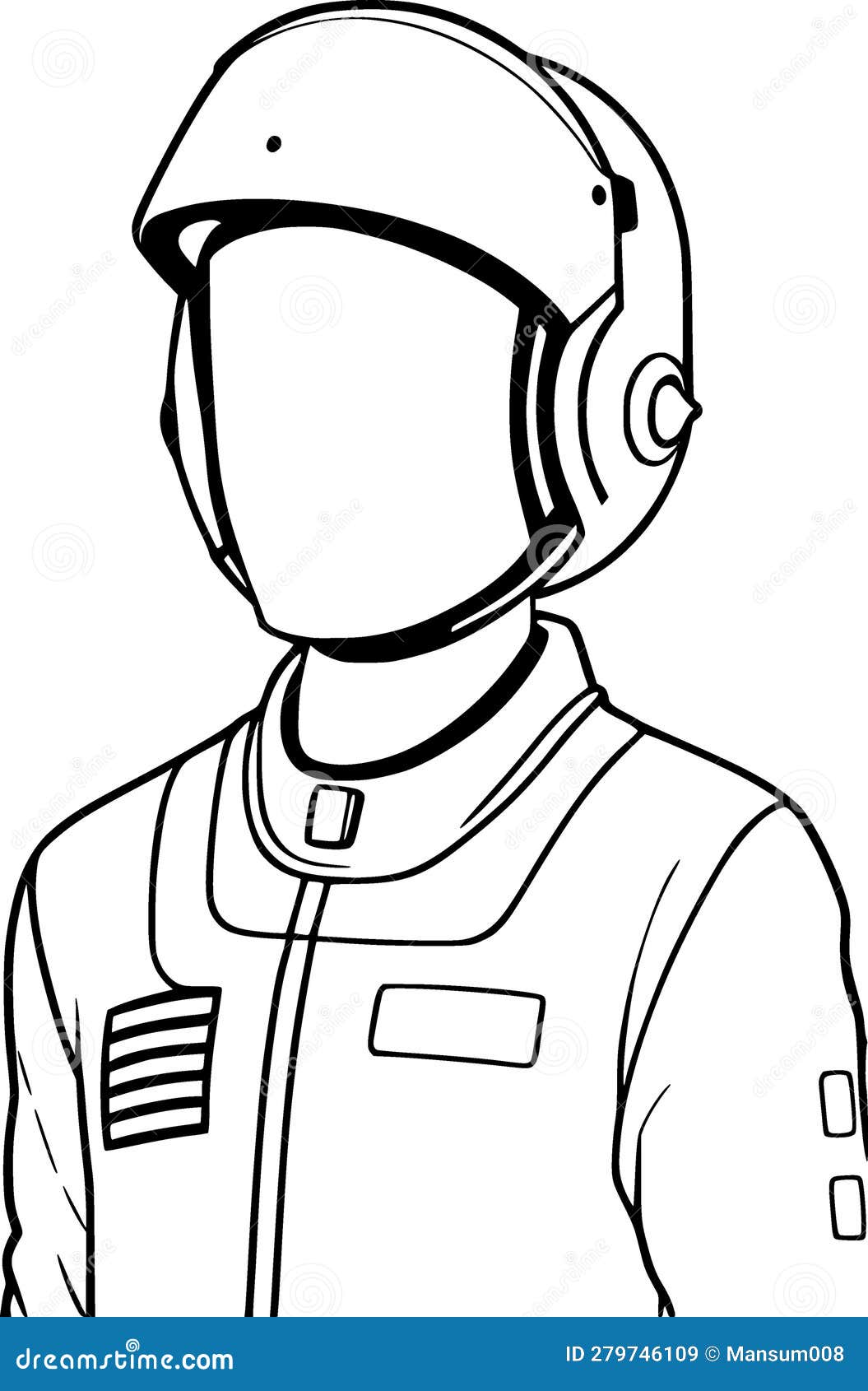 Illustration of Spaceman Cartoon Stock Illustration - Illustration of ...