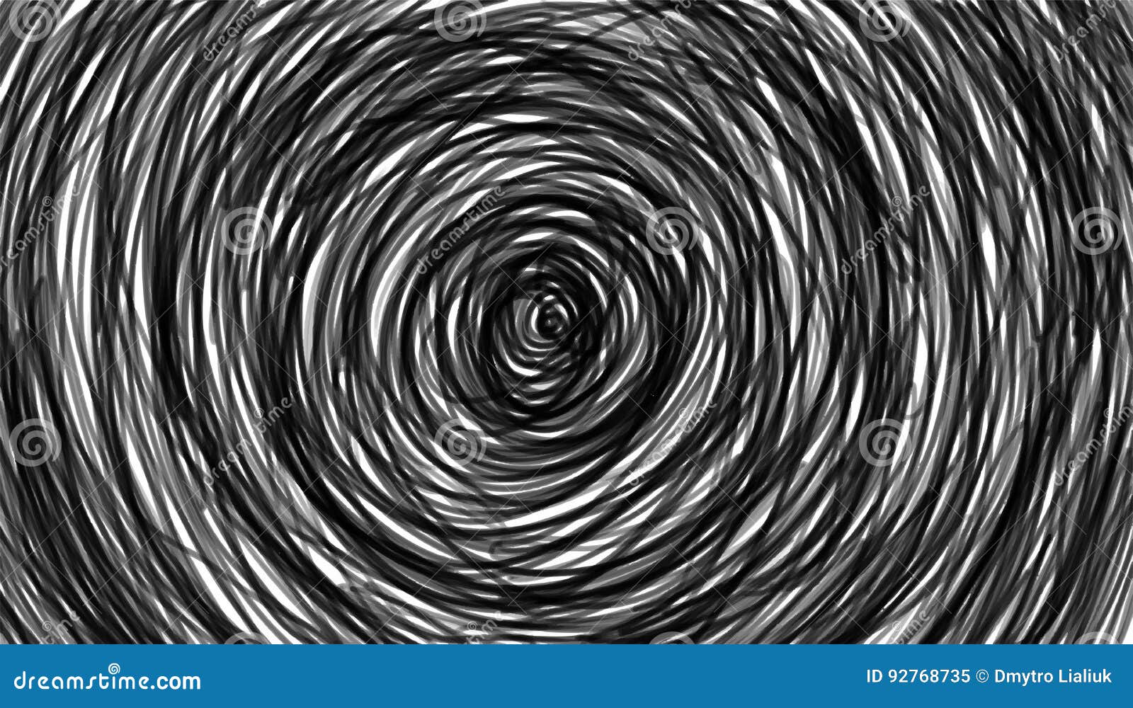 Illustration Spiral, Background. Hypnotic, Dynamic Vortex. Stock ...