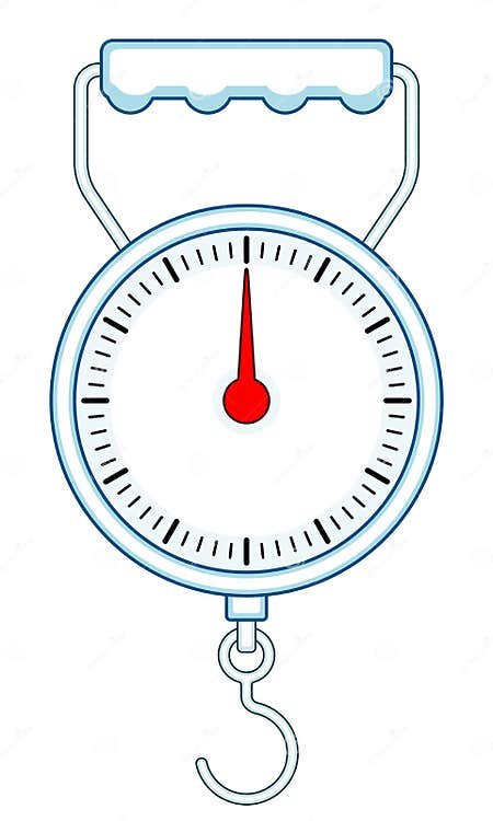 Spring scale icon stock vector. Illustration of design - 107997772