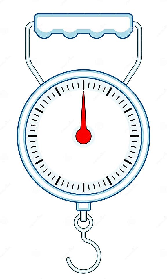 Spring scale icon stock vector. Illustration of design - 107997772