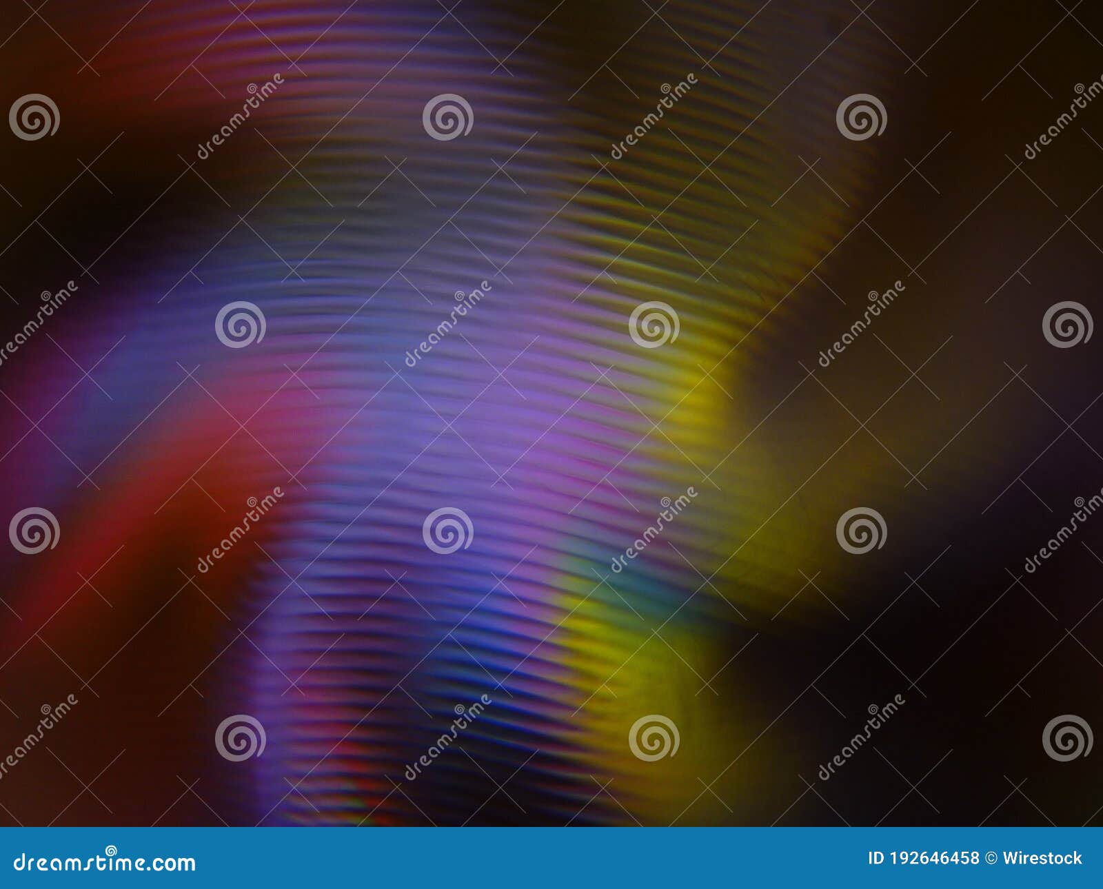 Illustration of Staggered Refracted Mottled Light Layers with Vortex ...