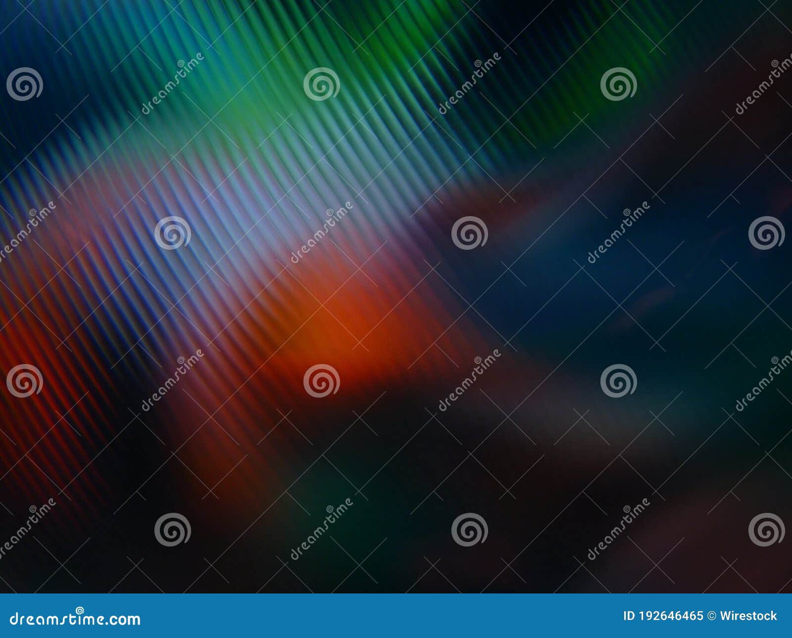 Illustration of Staggered Refracted Mottled Light Layers with Vortex ...