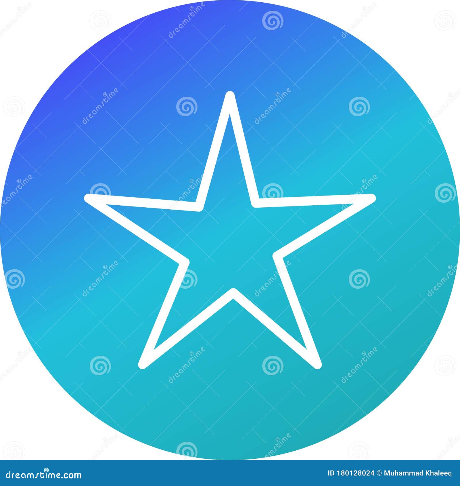 Illustration Star Icon for Personal and Commercial Use. Stock ...