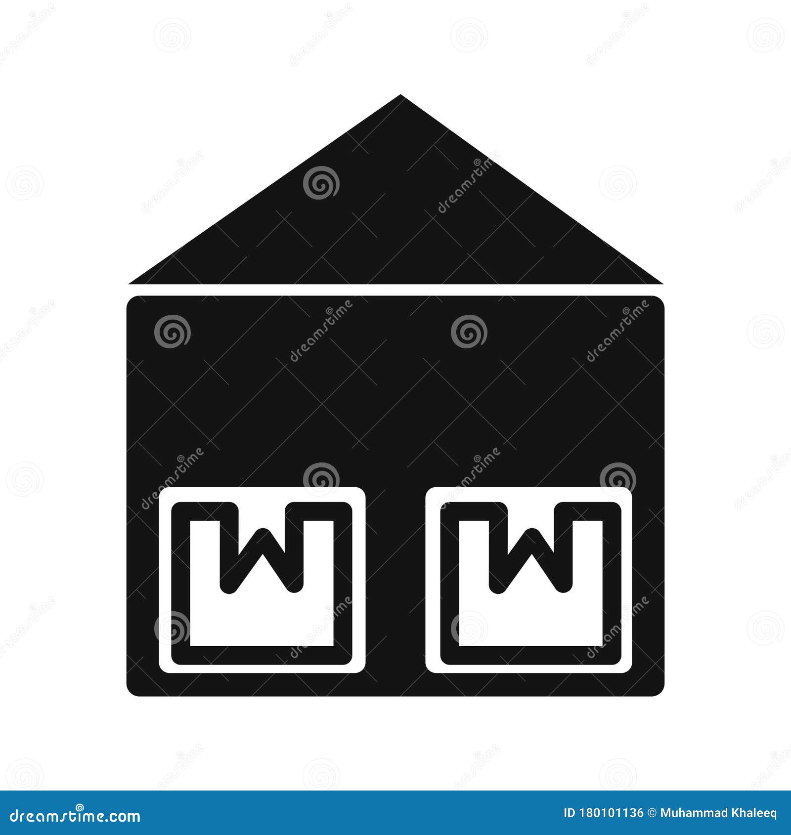 Illustration Storage Unit Icon for Personal and Commercial Use. Stock ...