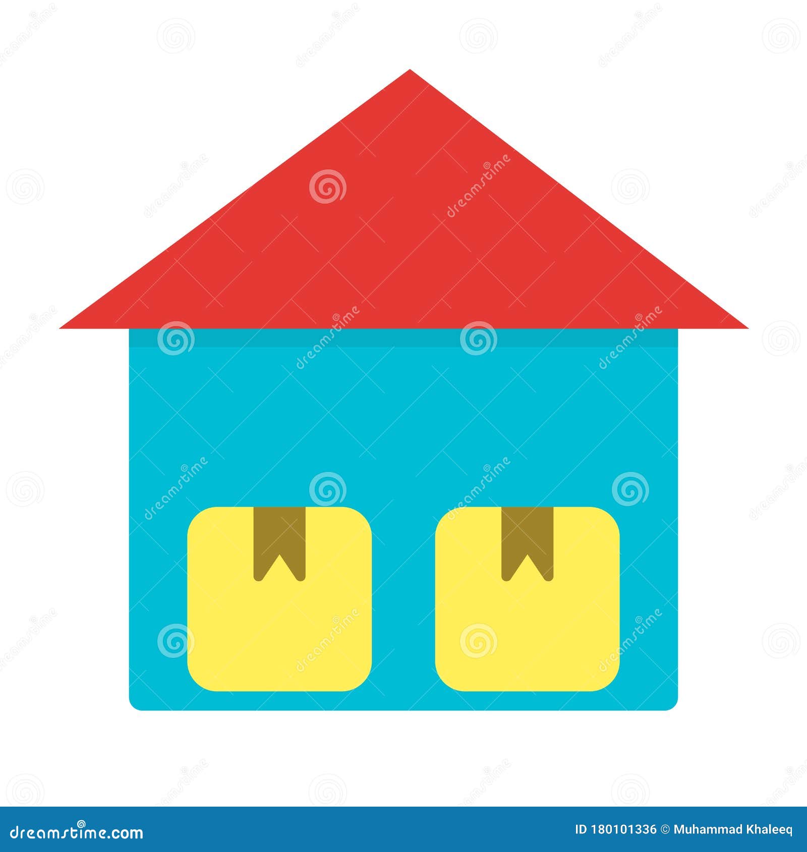 Illustration Storage Unit Icon for Personal and Commercial Use. Stock ...