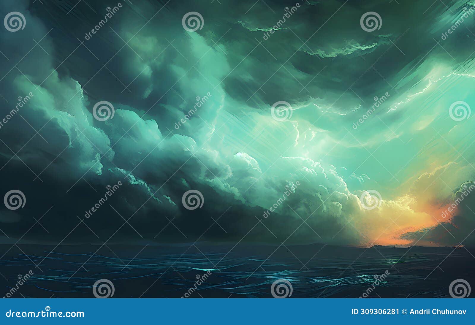 On A Stormy Night The Lightning Reveals The Twisted Forms Of Trolls In ...