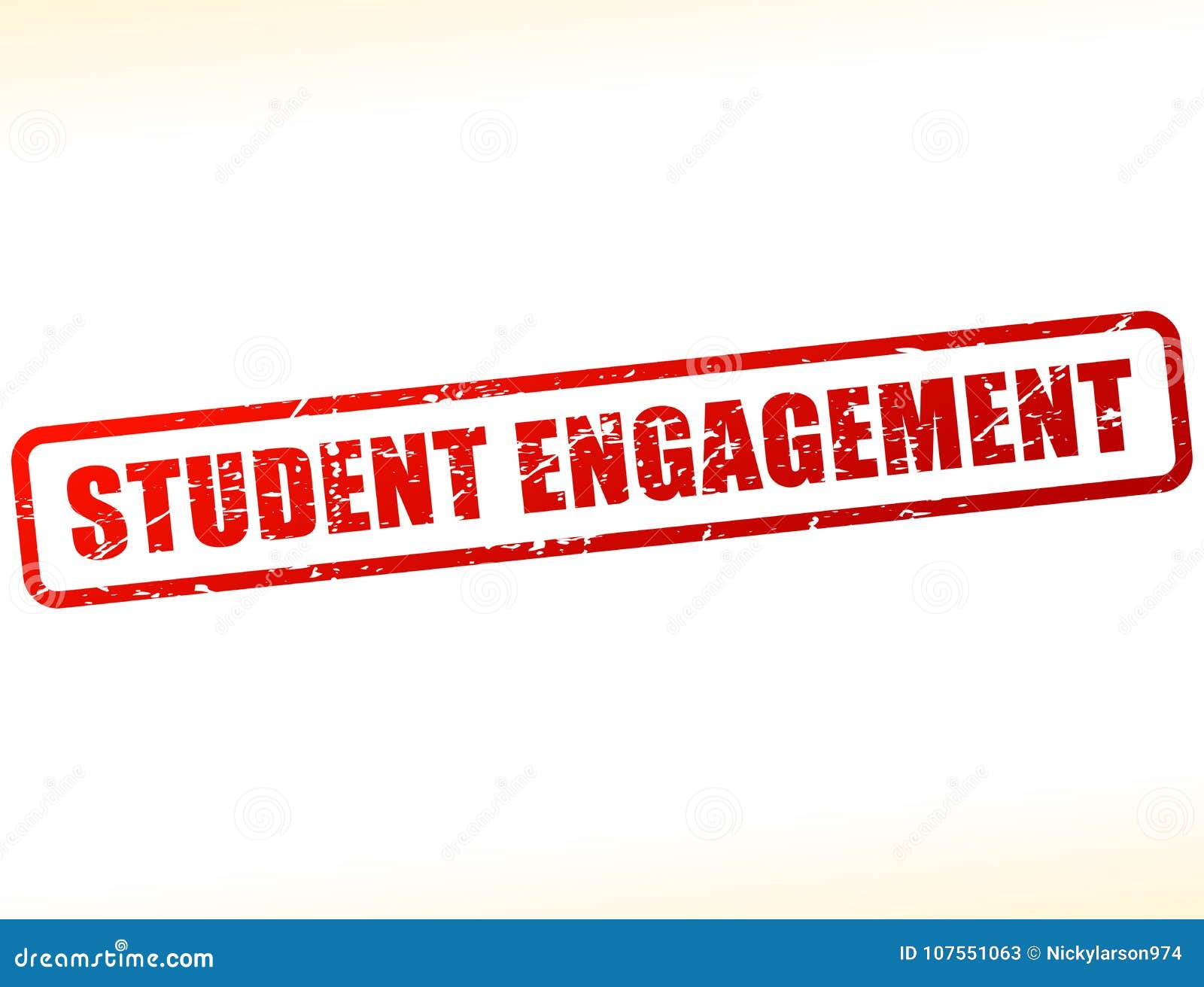 Student Engagement Text Stamp Stock Vector - Illustration of retro ...