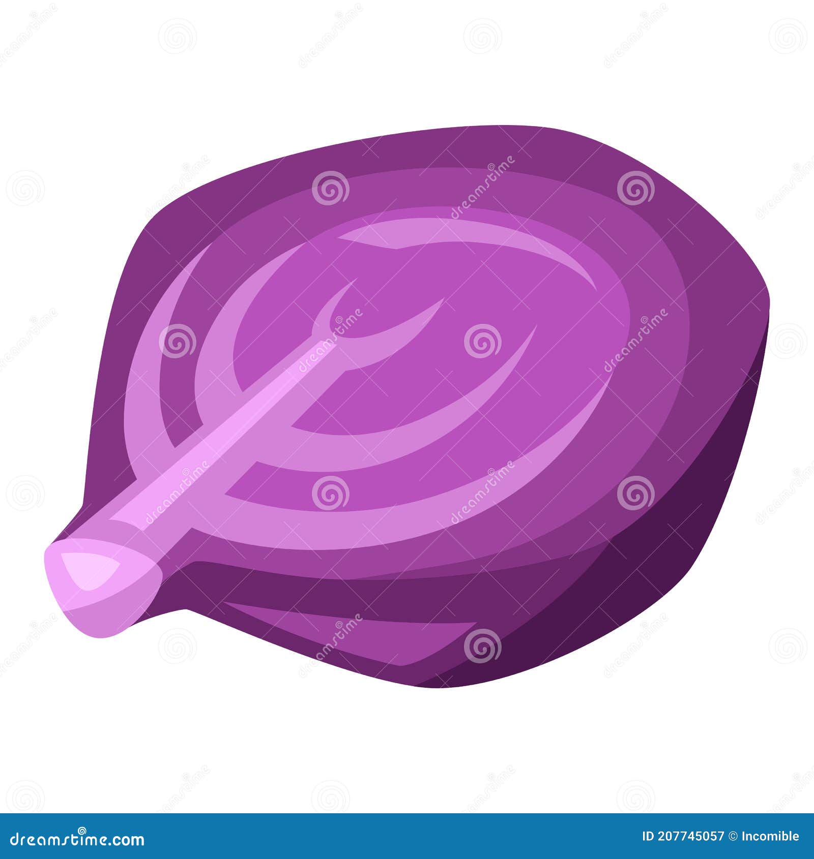 Illustration of Stylized Cabbage. Stock Illustration - Illustration of ...