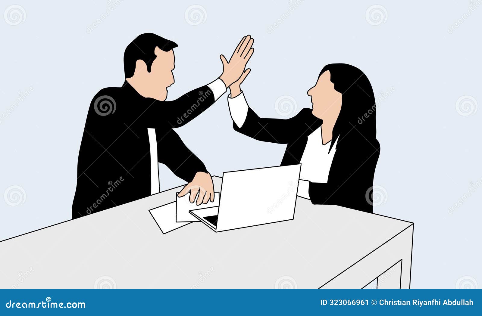 Illustration of the Successful Completion of Solutions Being Worked on ...