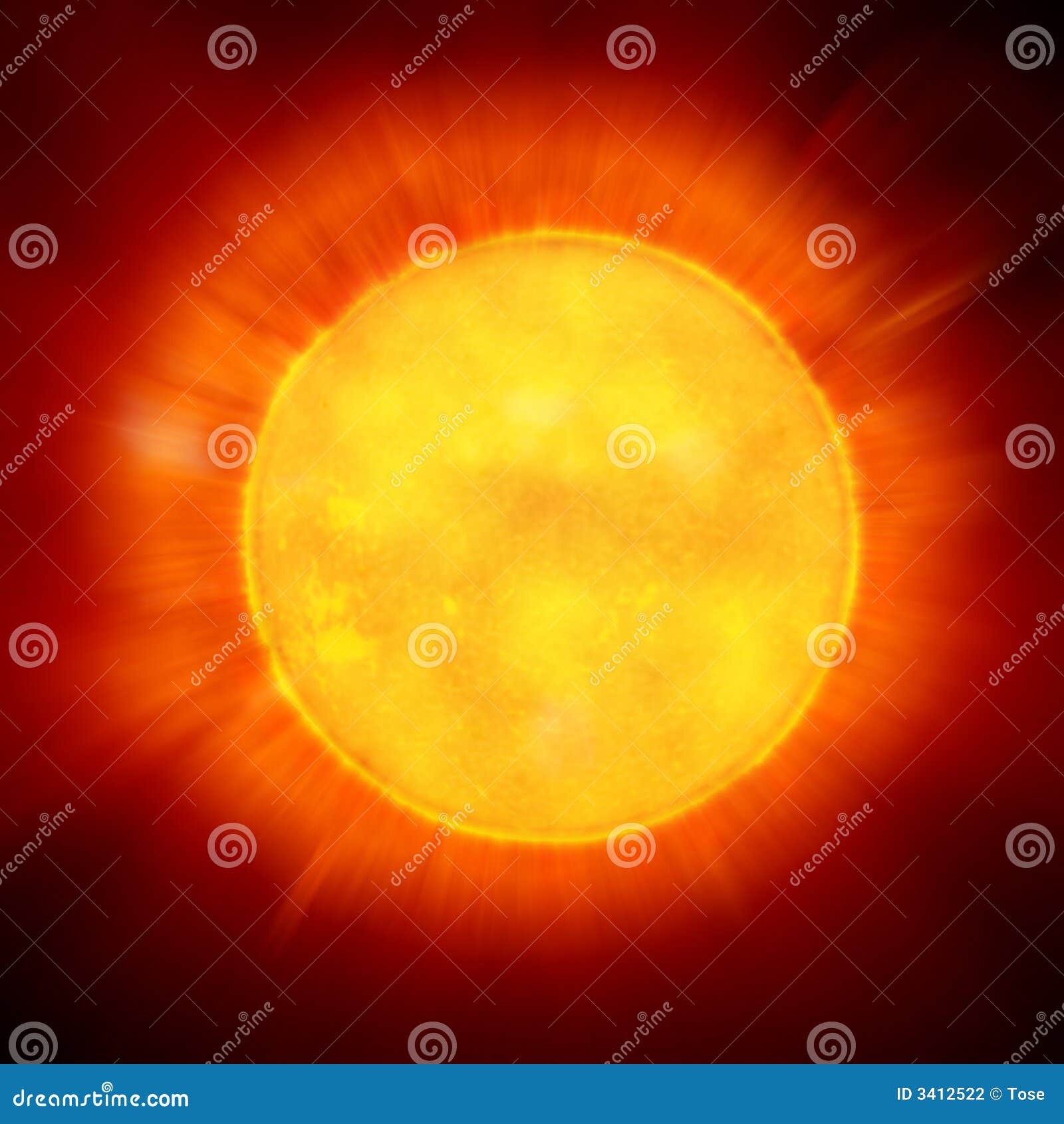 Illustration of the sun stock illustration. Illustration of fantastic ...