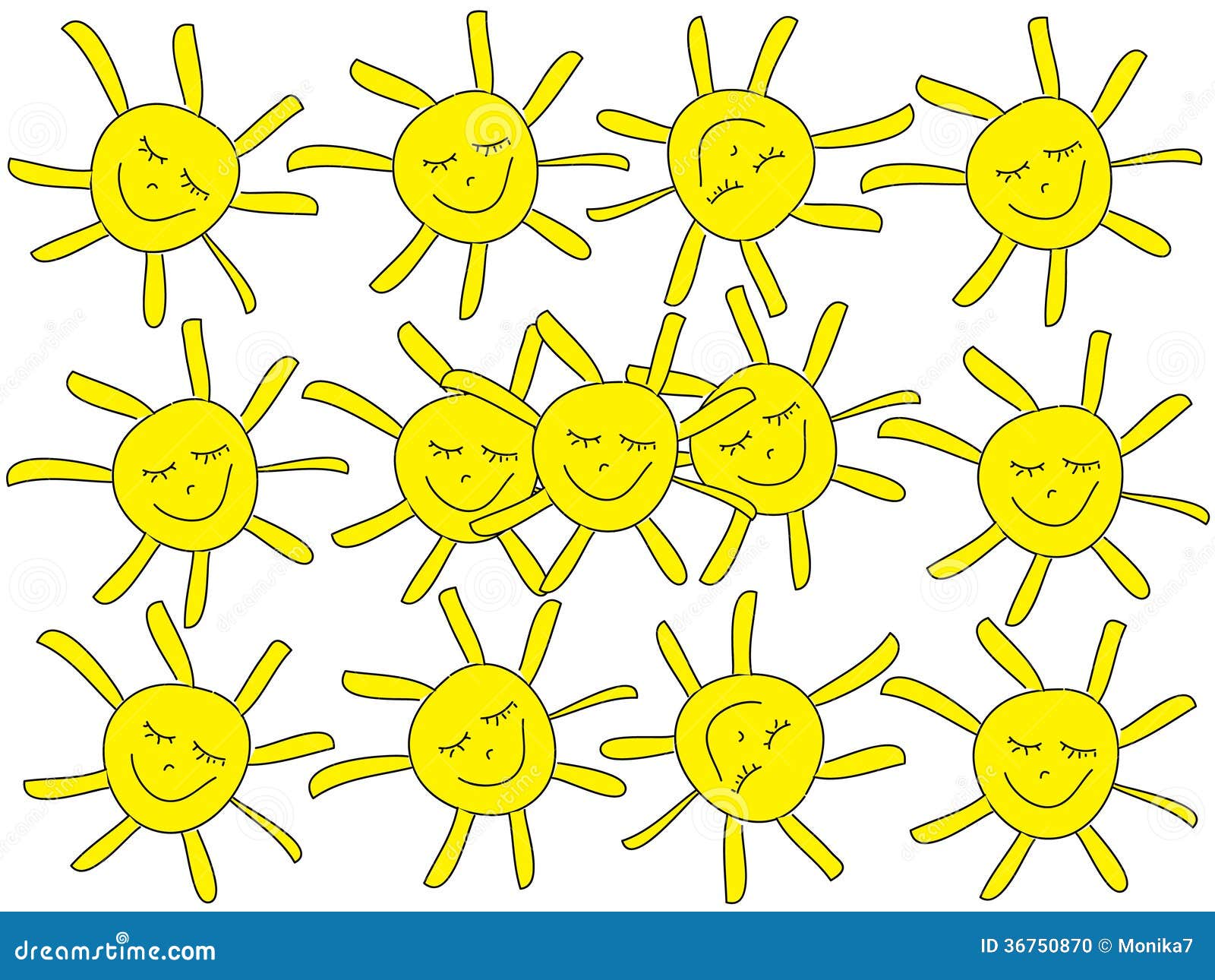 Illustration of suns stock illustration. Illustration of decorative ...