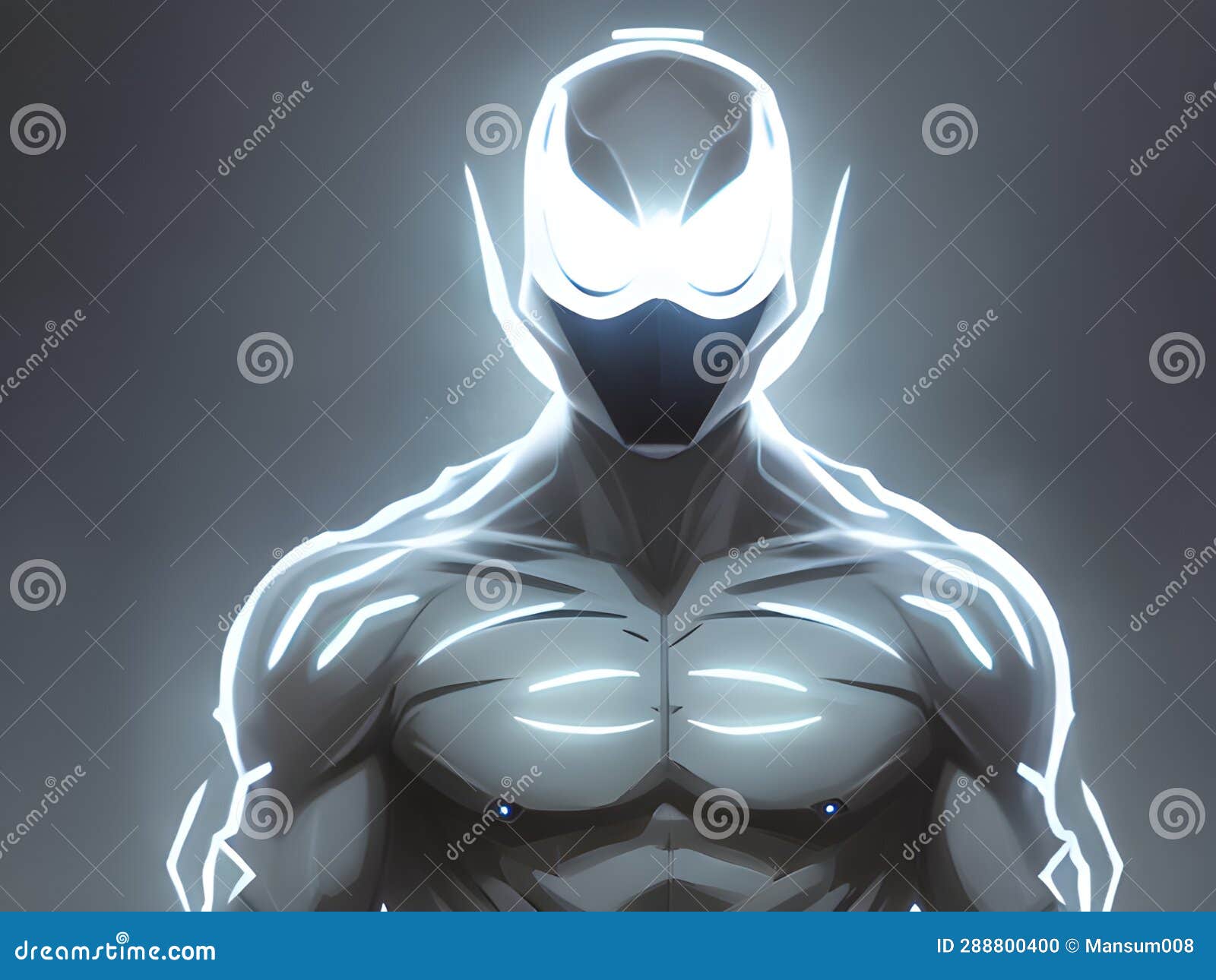 Illustration of a Superhero with a Magic Power, AI Generated Stock ...