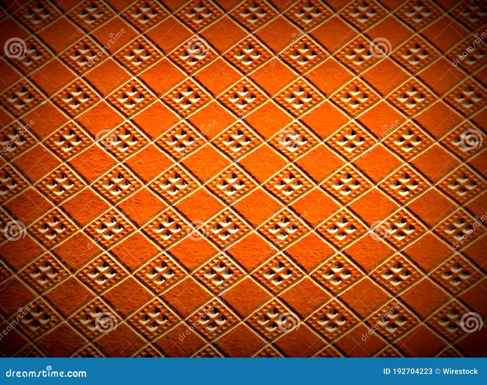 Illustration of a Surface with Geometric Shapes in Brown Color Stock ...