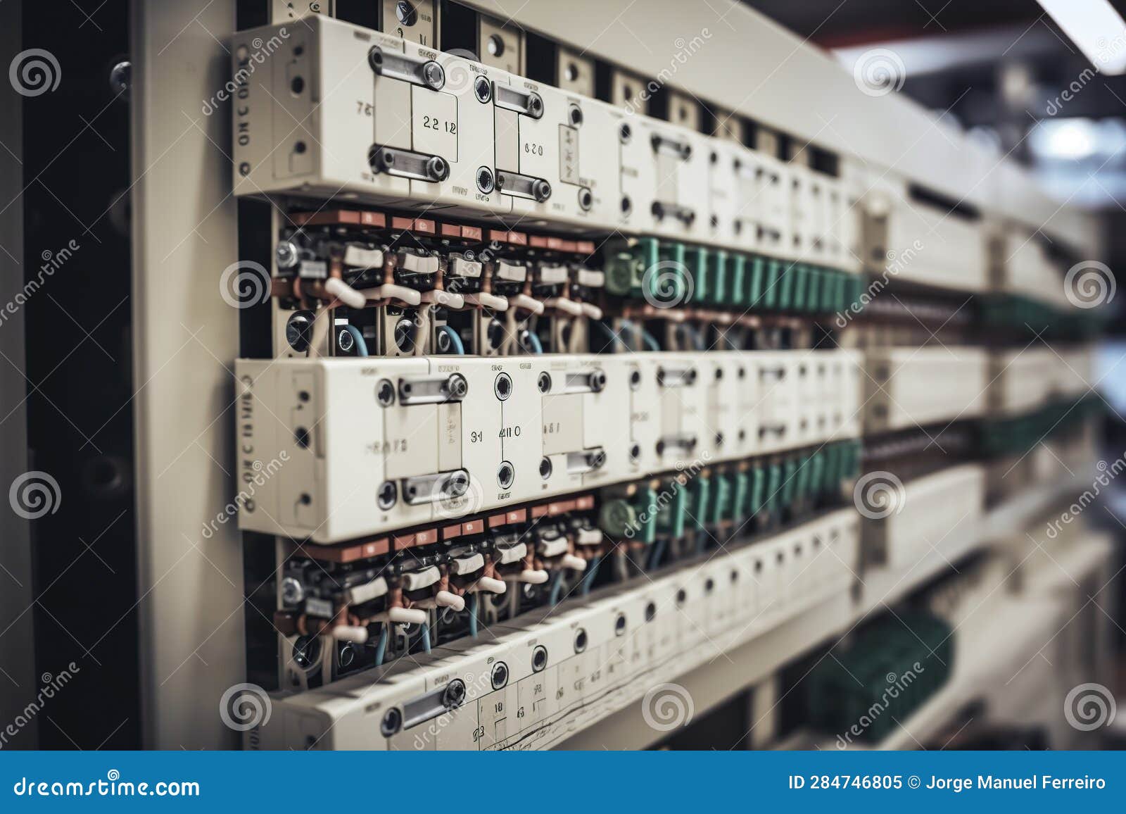 Illustration, Switchboard Computer, Generative Ai Stock Illustration ...