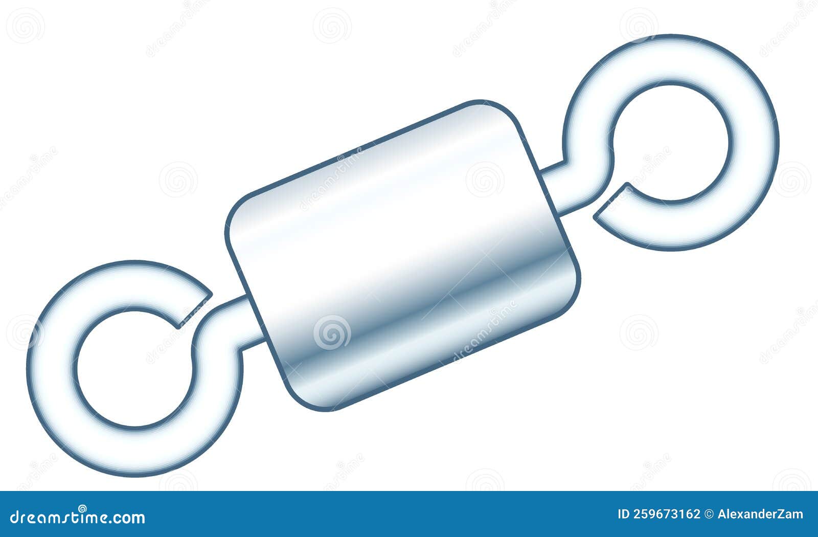 Swivel connection element stock vector. Illustration of swing - 259673162