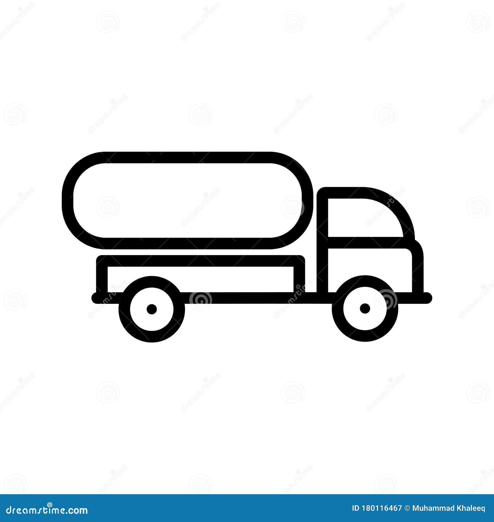 Illustration Tank Truck Icon for Personal and Commercial Use. Stock ...