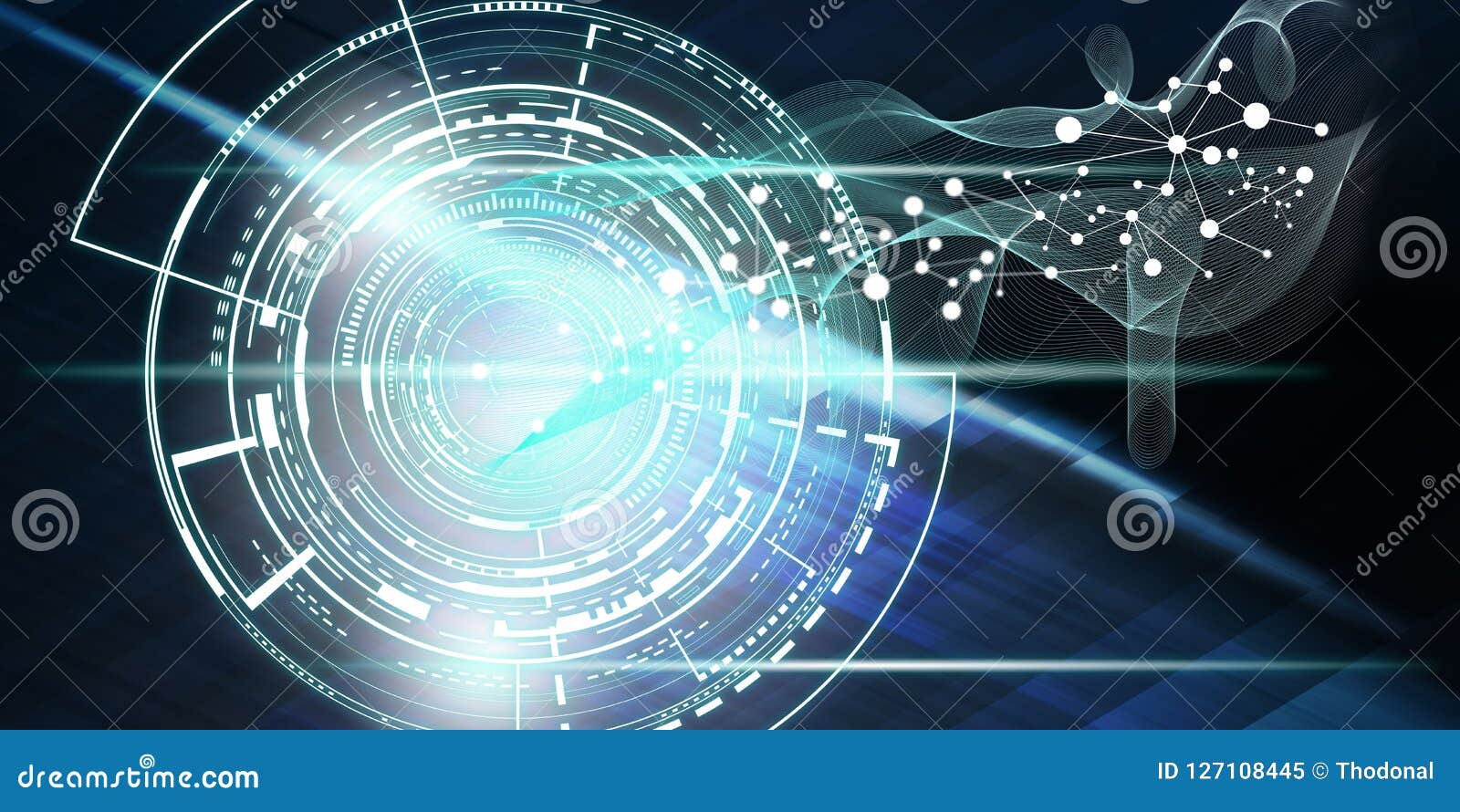 Concept of technology stock illustration. Illustration of computer ...