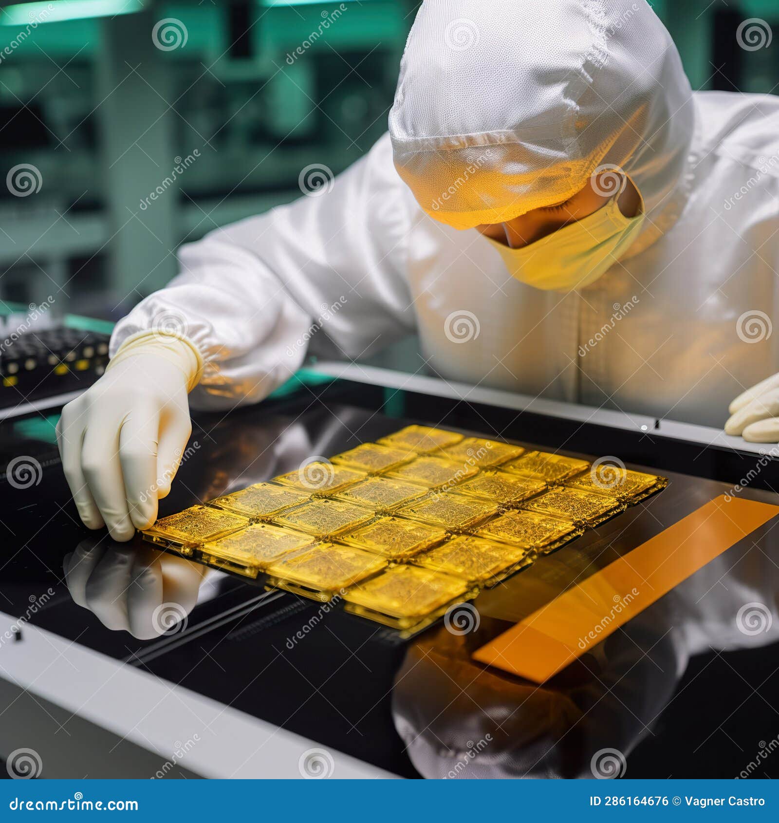 Illustration of a Technology Engineer in the Production of ...