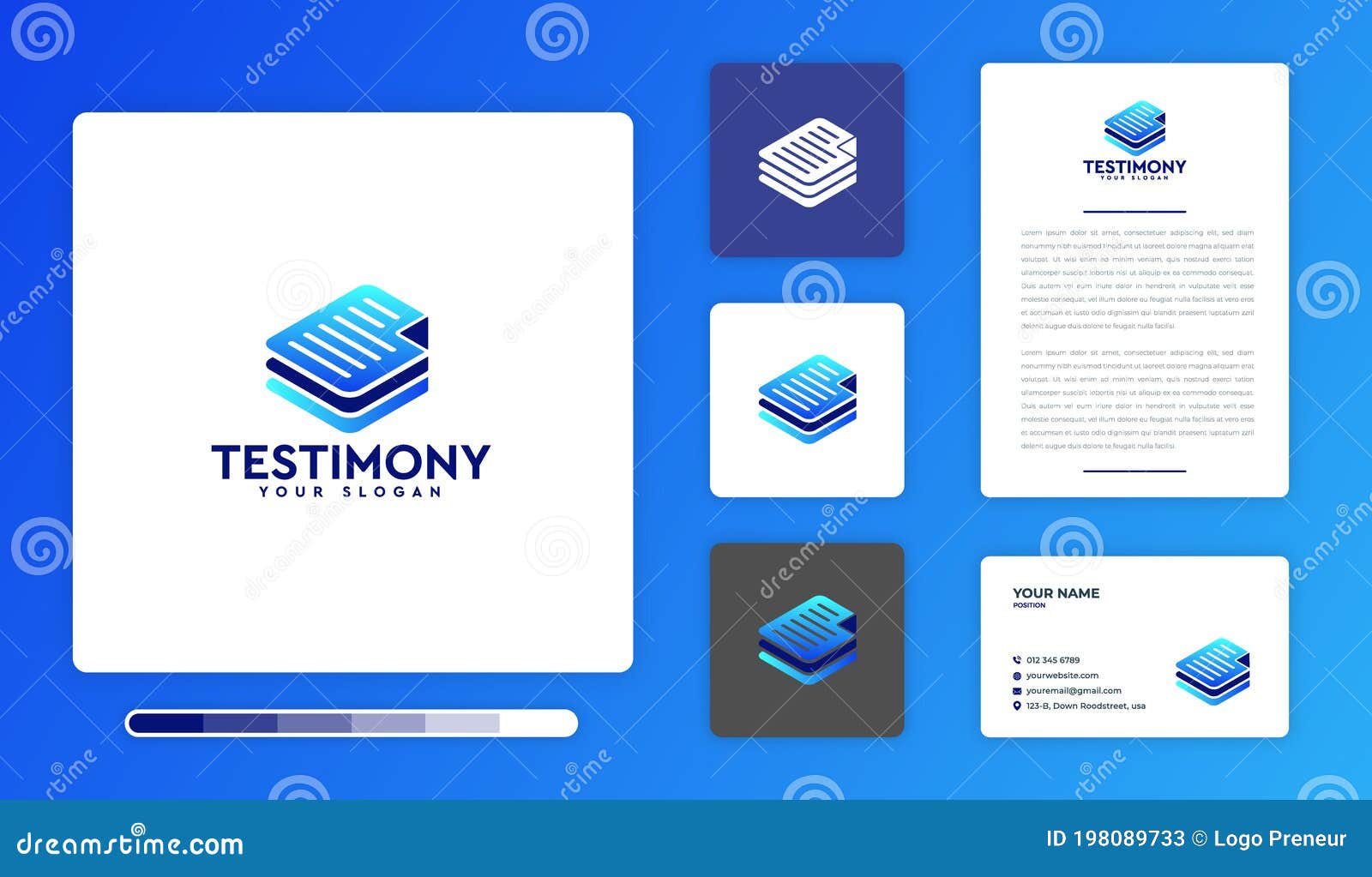 Illustration of Testimony Logo Design Stock Vector - Illustration of ...