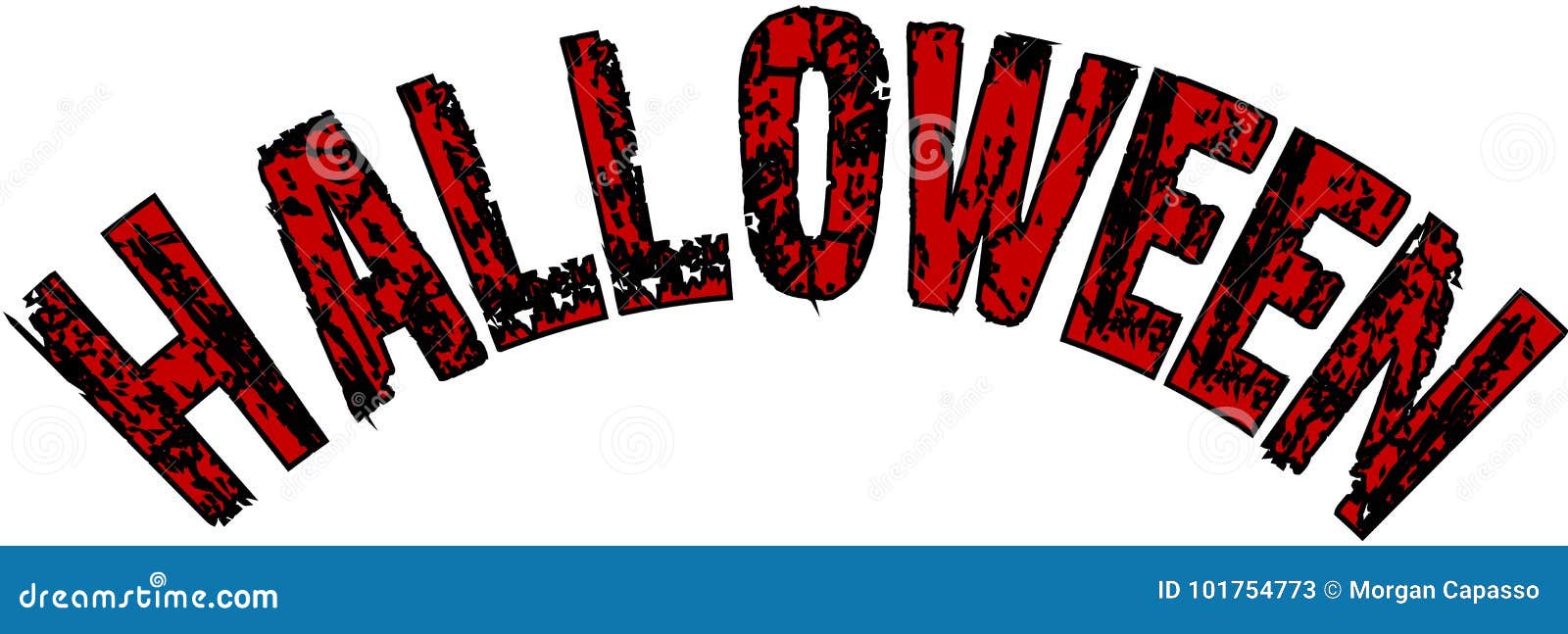 Halloween Text Sign Message Stock Vector - Illustration of graphical ...