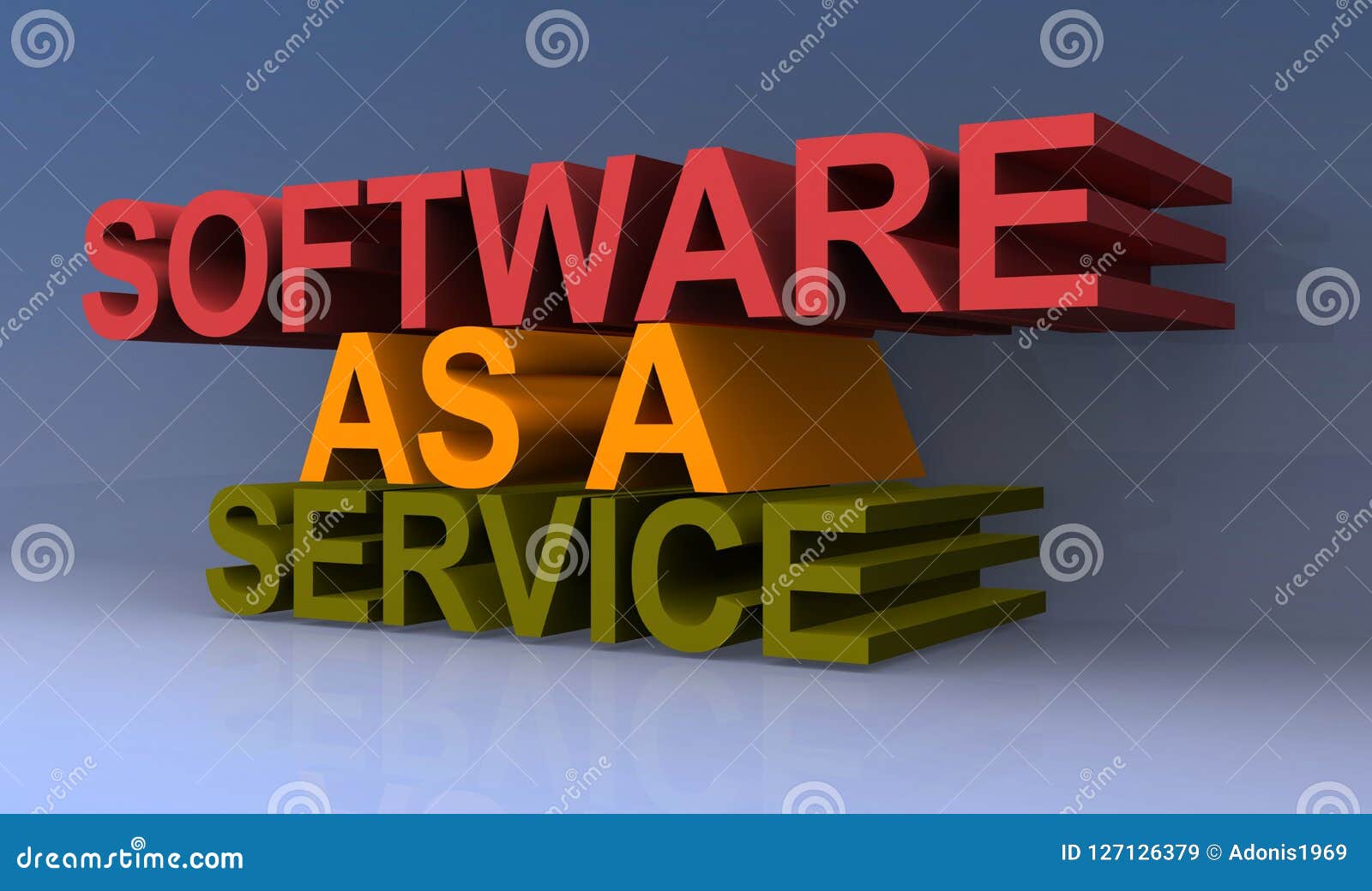 Software as service stock illustration. Illustration of graphic - 127126379