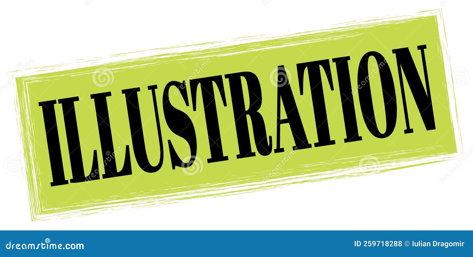 ILLUSTRATION Text Written on Green-black Stamp Sign Stock Illustration ...