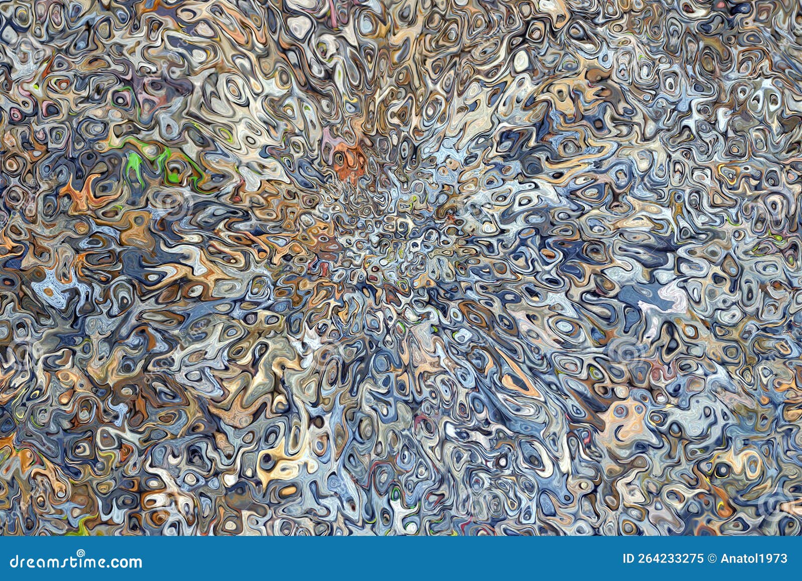 Illustration from Texture with Distortion in Drawing Stock Image ...