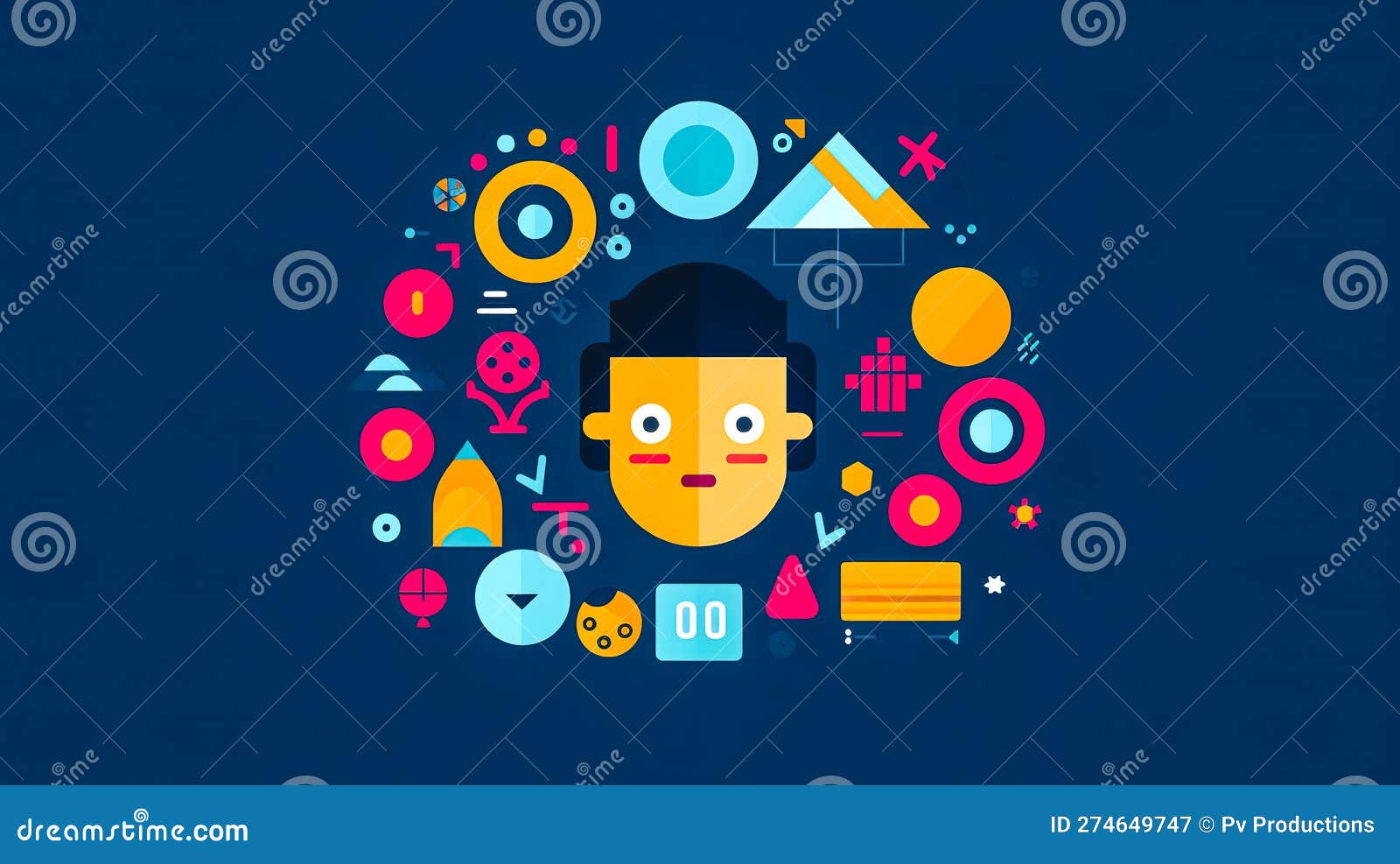 Illustration on the Theme of Personality Development, Generative AI ...